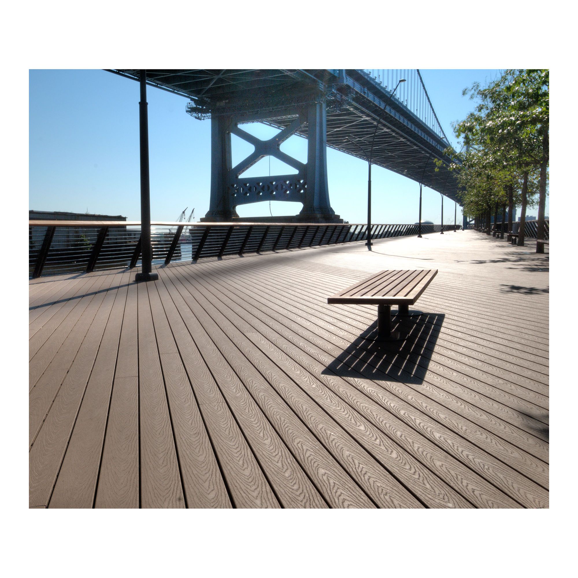 Decking Board - Composite - Enhance Basics - Grooved - Saddle - 1" x 6 ...