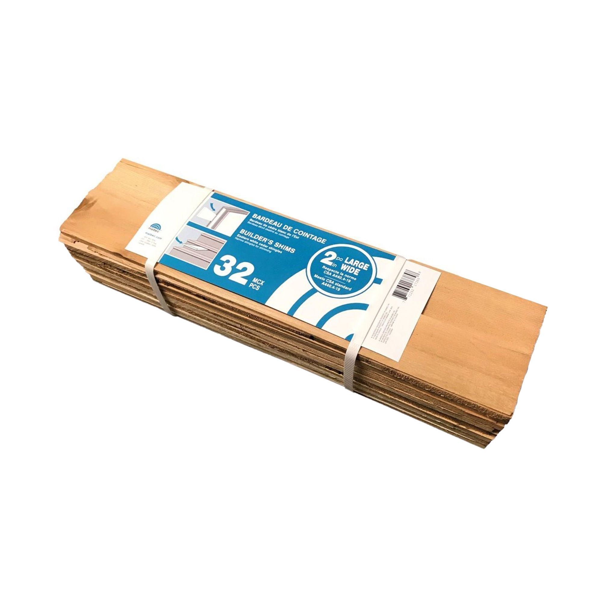 Shims (Wooden Wedges) - 2" x 15 3/4" from BMR | BMR