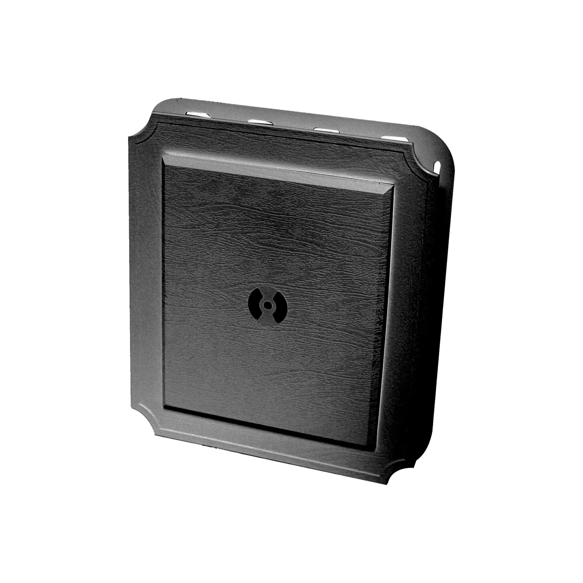 Scalloped Mountig Block - Black from CANPLAS INDUSTRIES | BMR