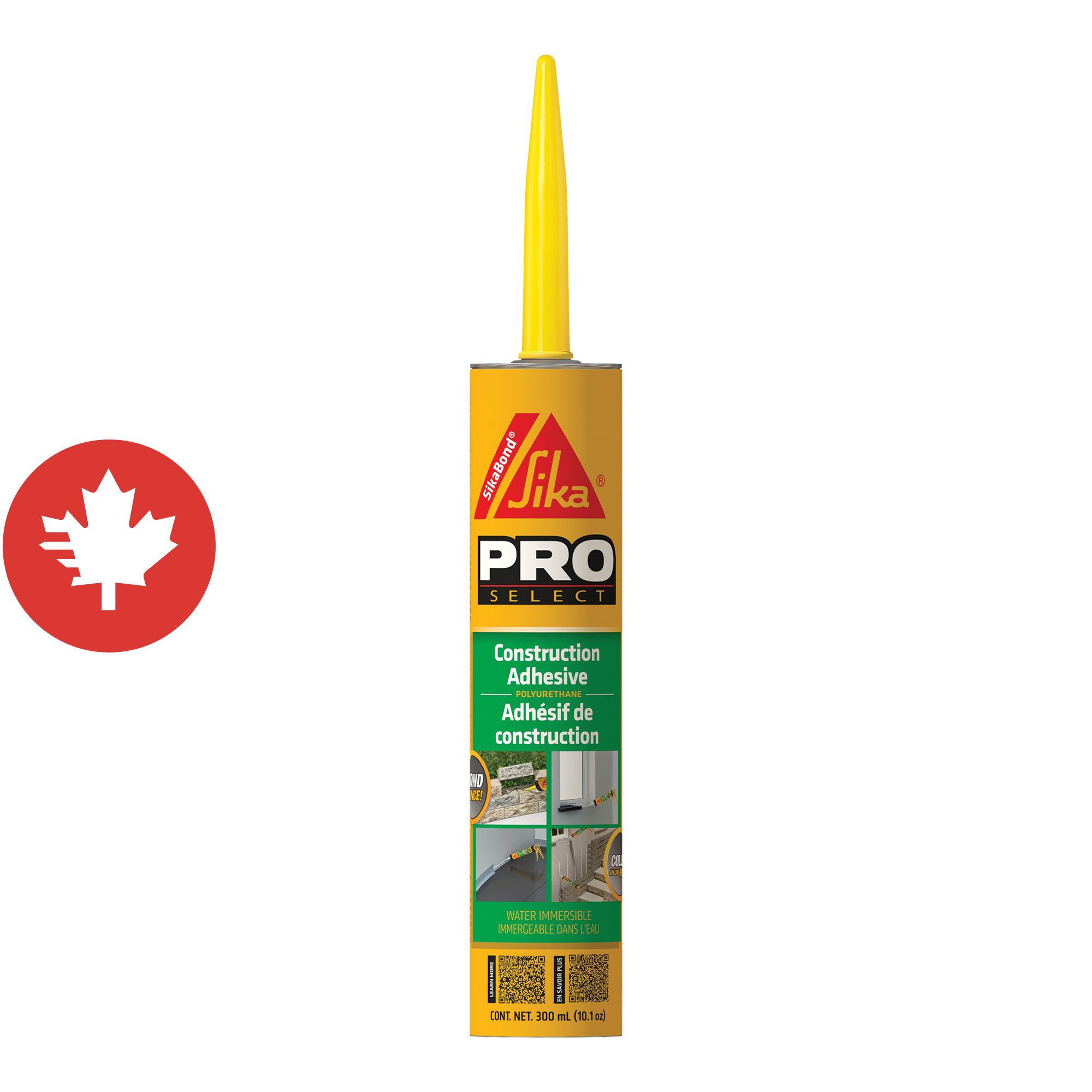 Adhésif de construction, Sikabond, 300 ml de SIKA | BMR