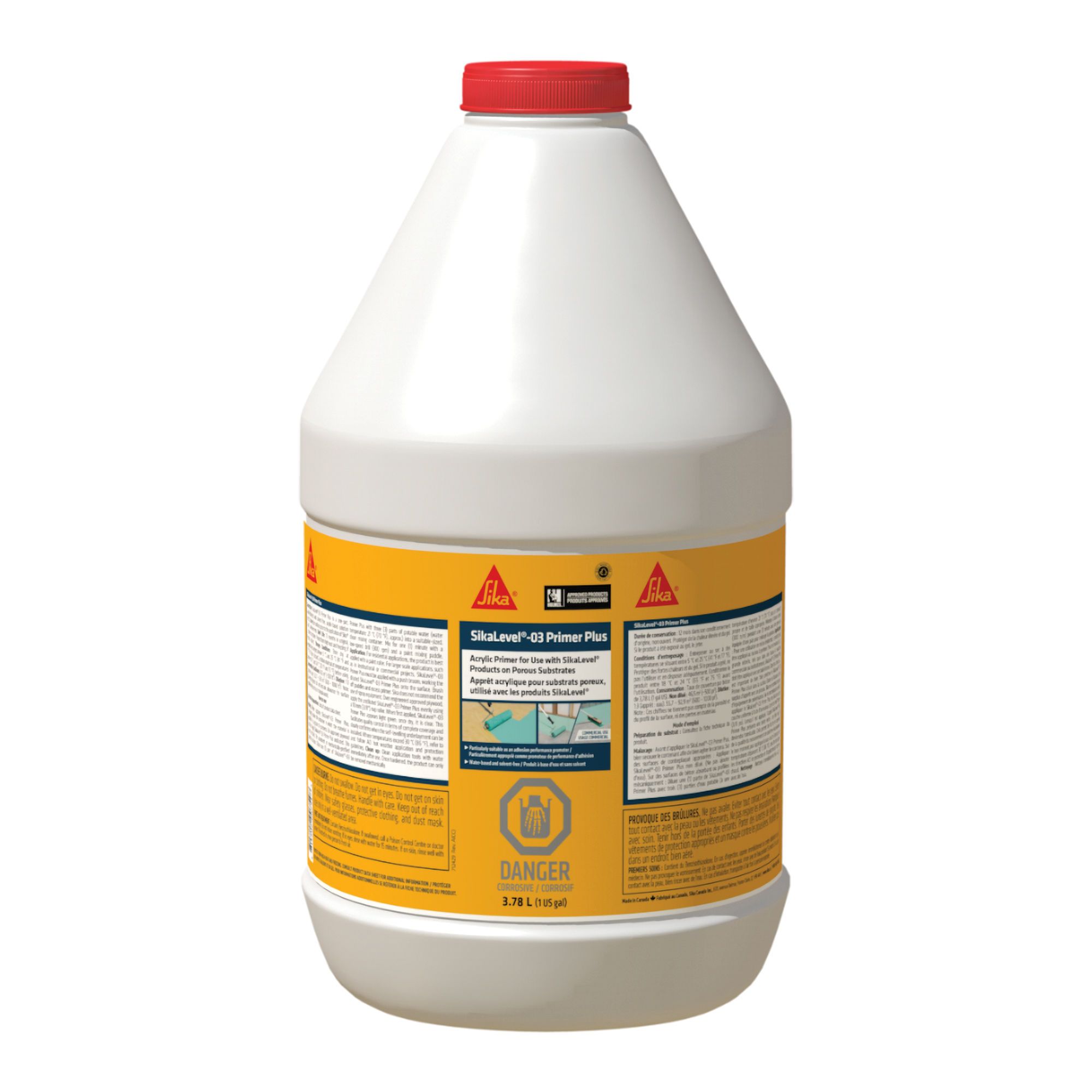 Acrylic Primer For Porous Substrates, Level-03, Primer Plus, 3,78 L ...