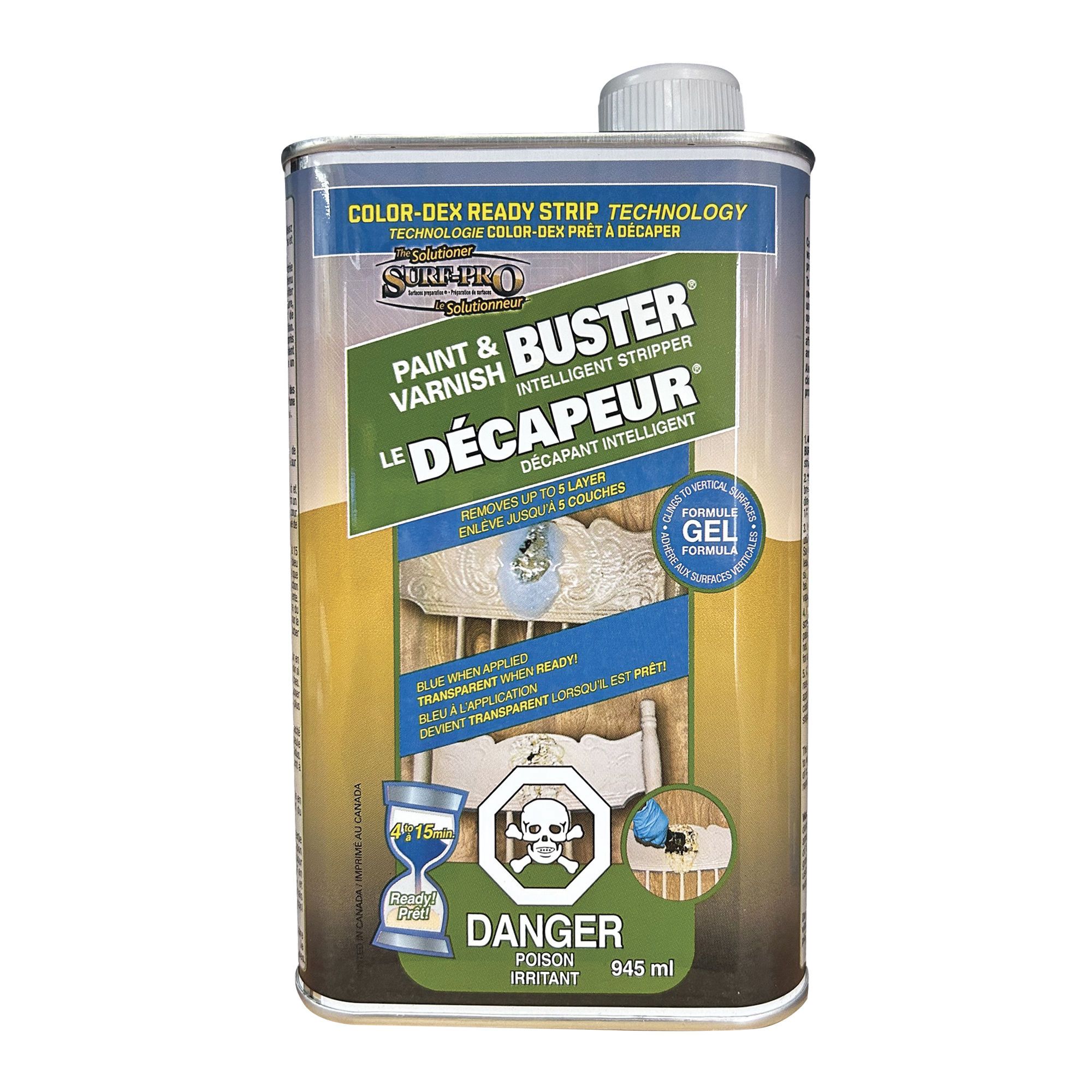 Buster Paint and Varnish - Blue - 945 ml from SURF-PRO | BMR