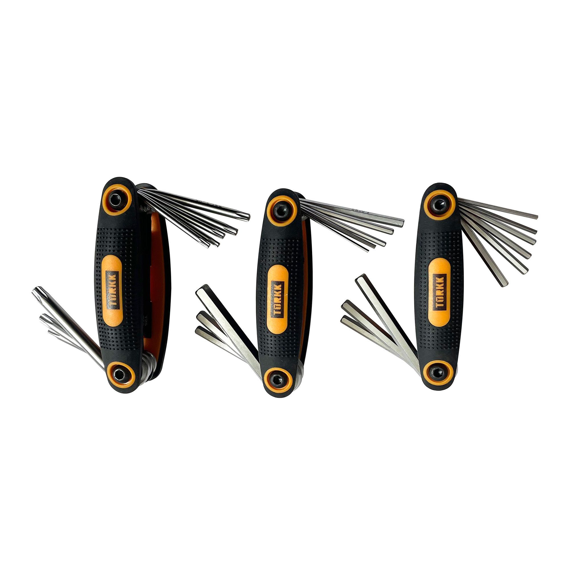 Hex Key Set - Foldable - 3 pcs from TORKK | BMR