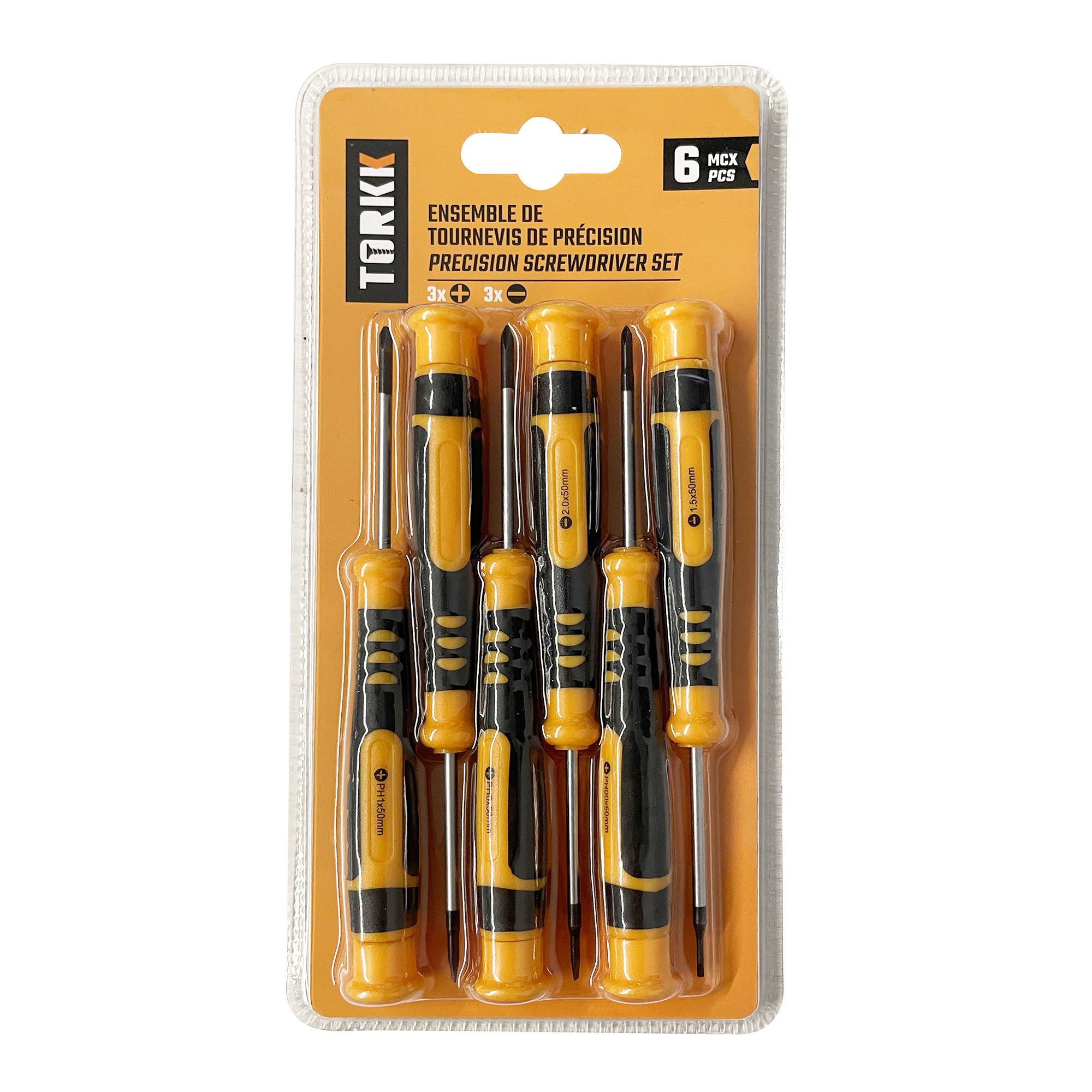 Precision Screwdriver Set - 6 pcs from TORKK | BMR