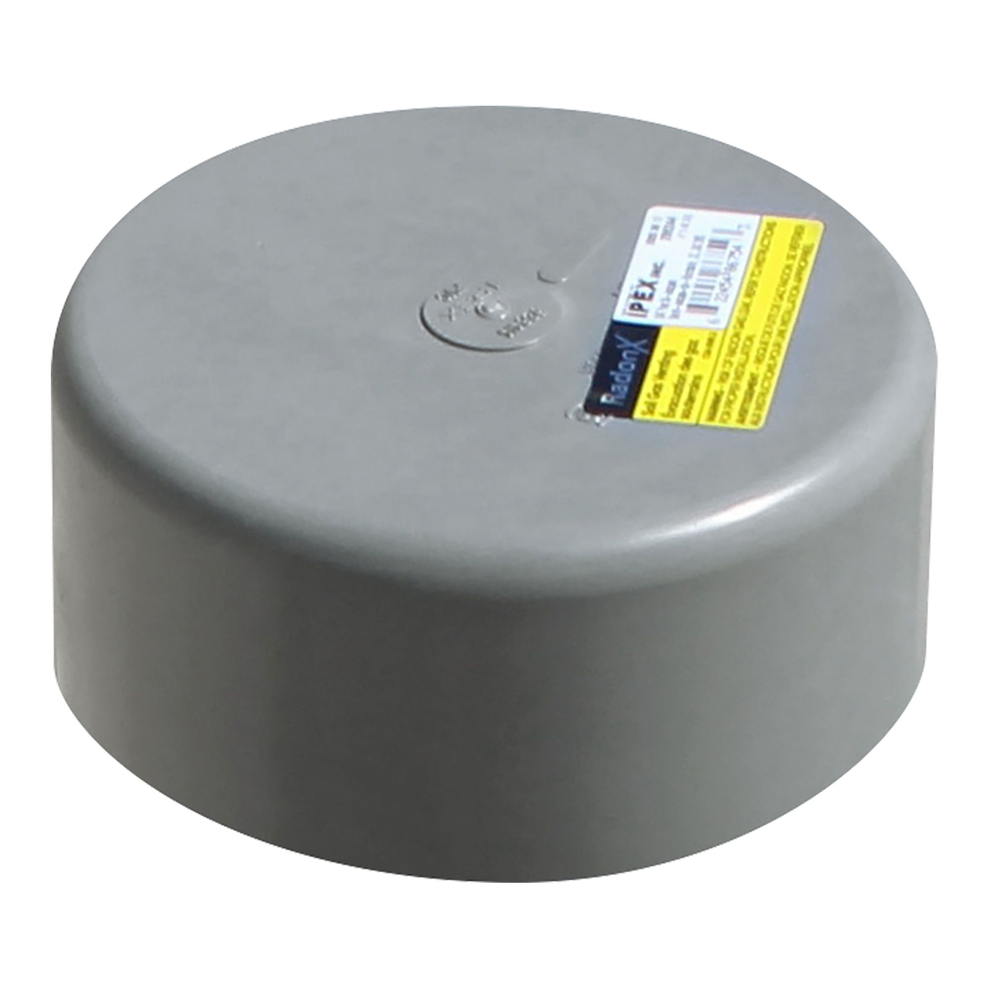 Cap Hub - RadonX - PVC - SGV - 4" from IPEX | BMR