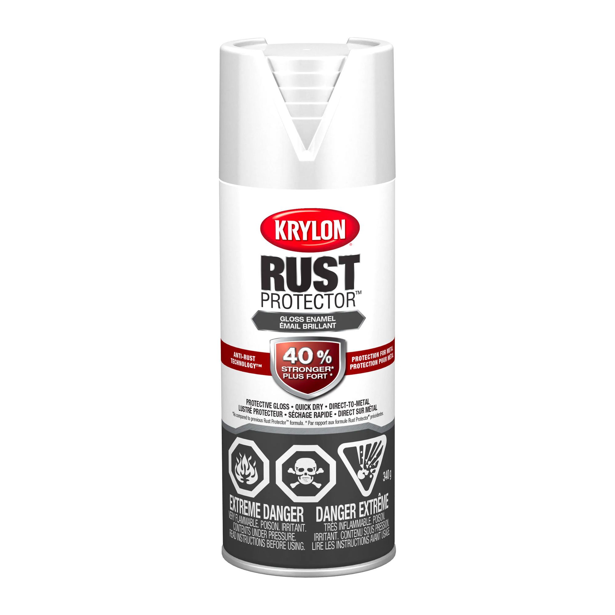 Rust Protector - Gloss White - 340 g from RUST-OLEUM | BMR