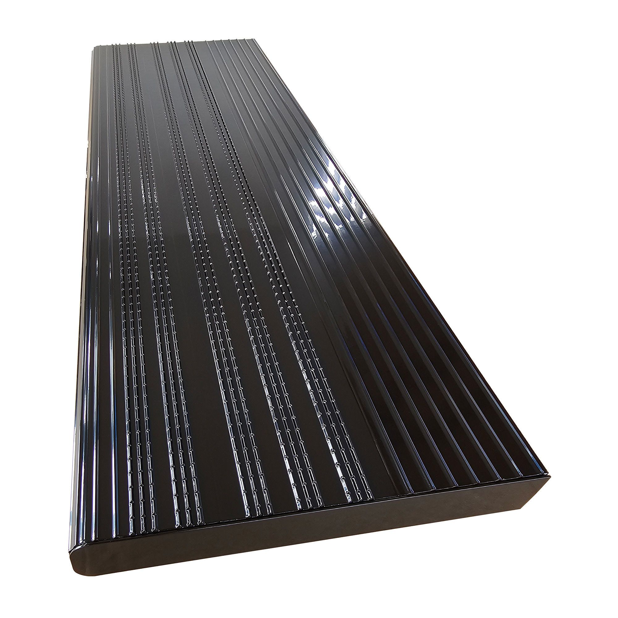 Aluminum Stair Tread – Black - 11" x 42" | BMR