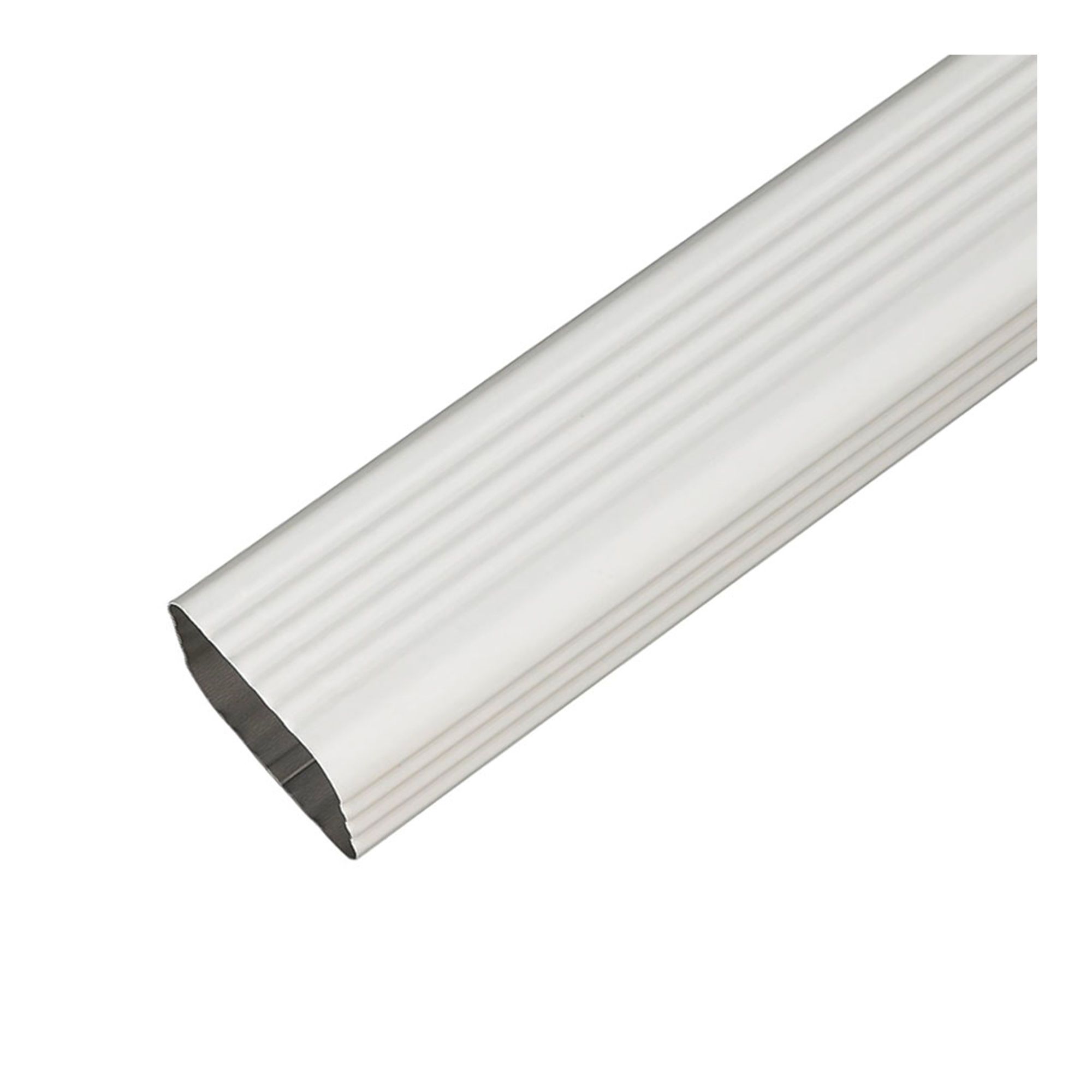 Gutter Downspout Extension - Aluminum- White - 2" x 3" from EURAMAX | BMR