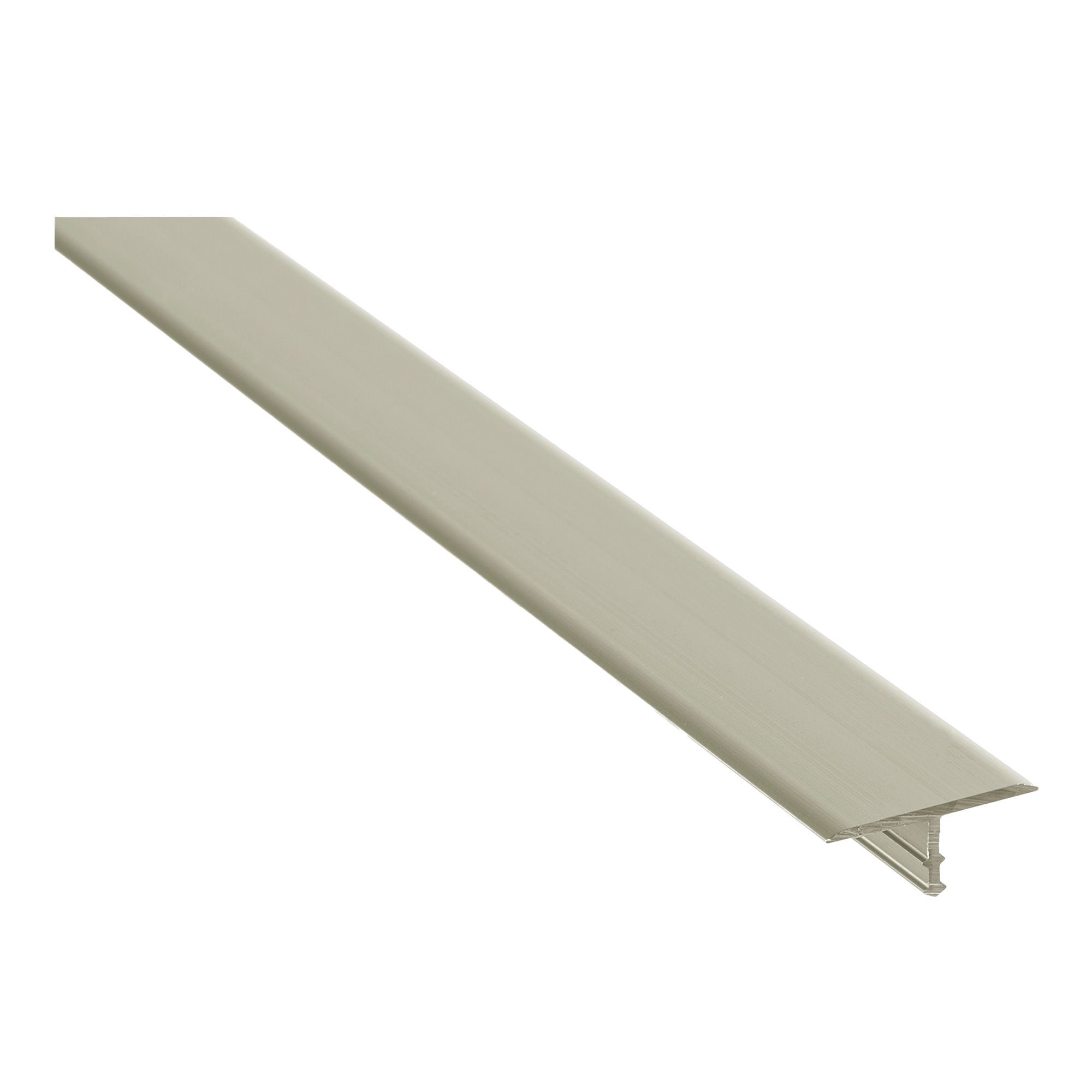 Moulure pour céramique en T, clair, 8" x 7/8" de LOXCREEN | BMR
