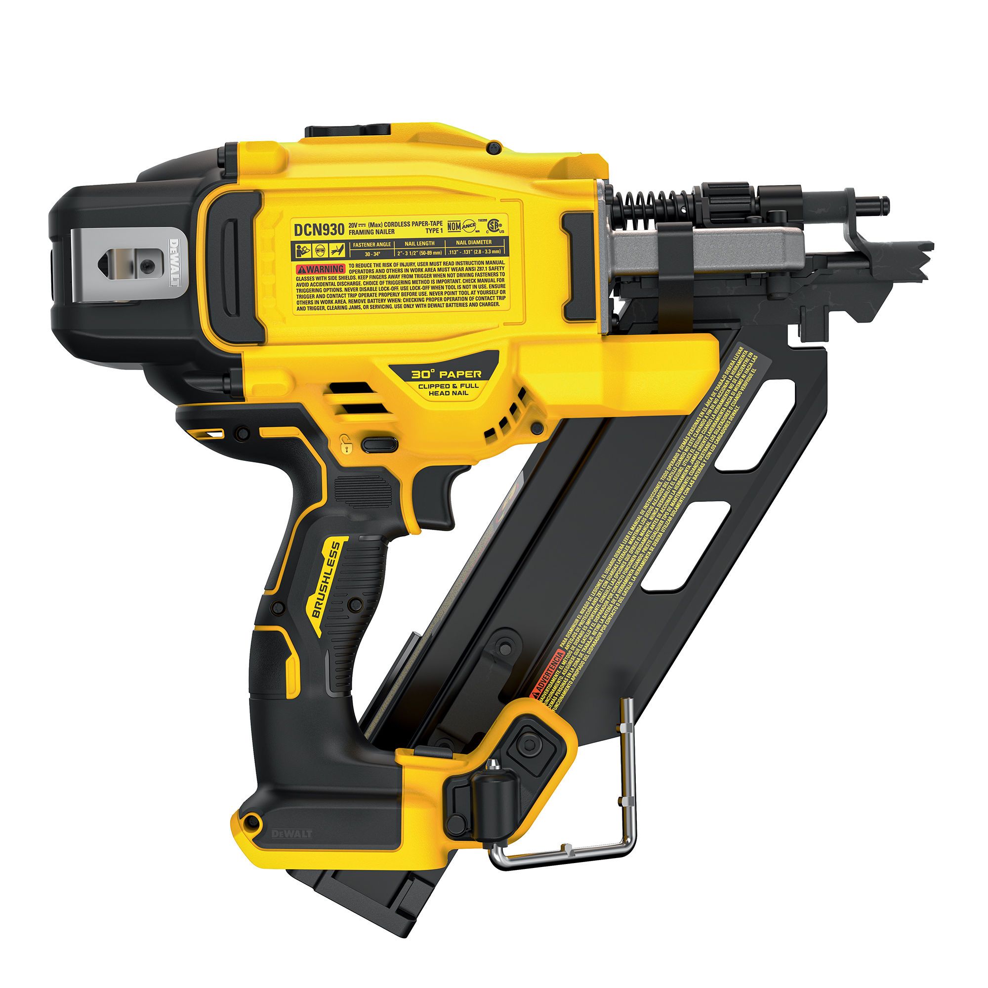 Framing Nailer – DC930 – 20V MAX XR from DEWALT | BMR