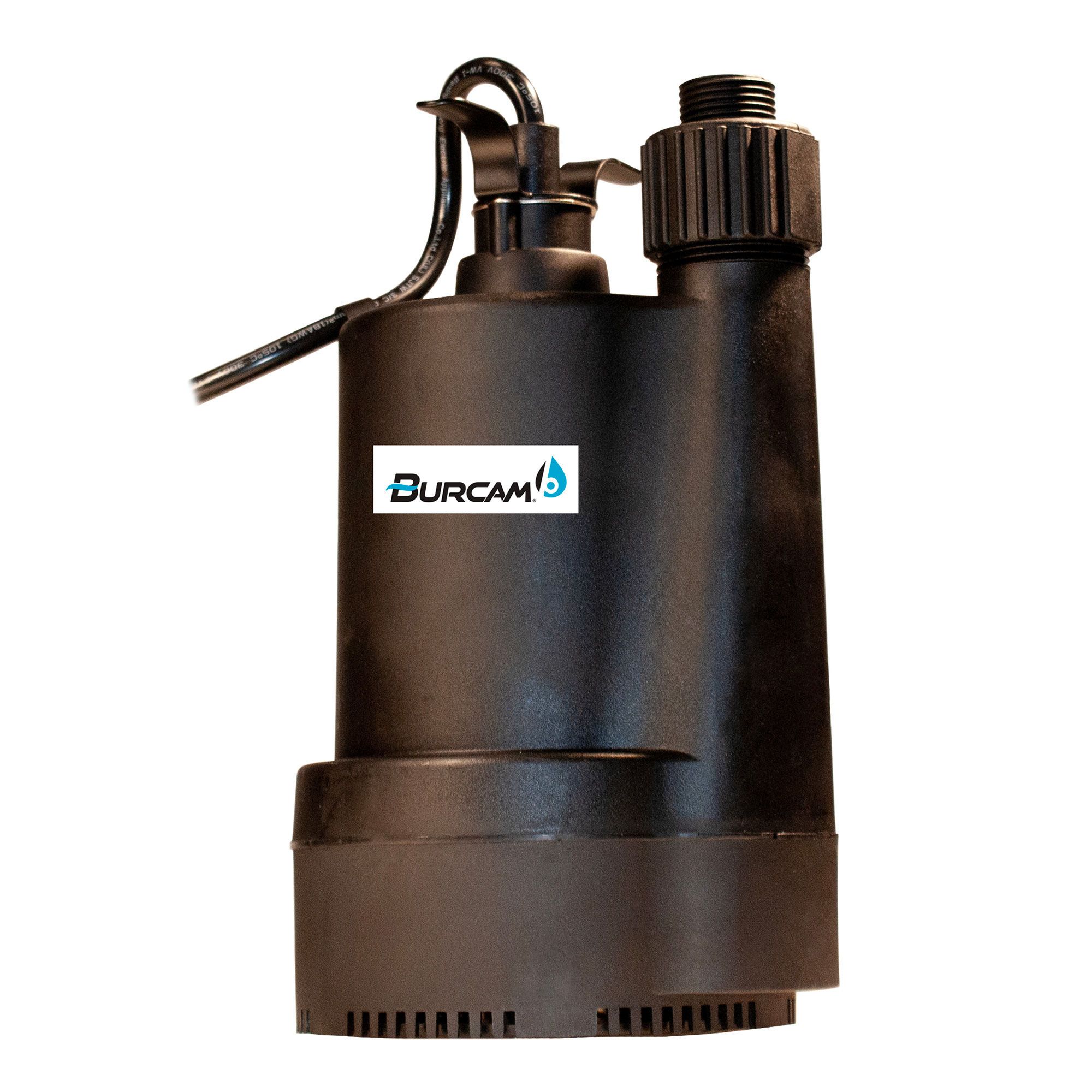 Submersible Utility Pump - 1/6 HP from BURCAM | BMR