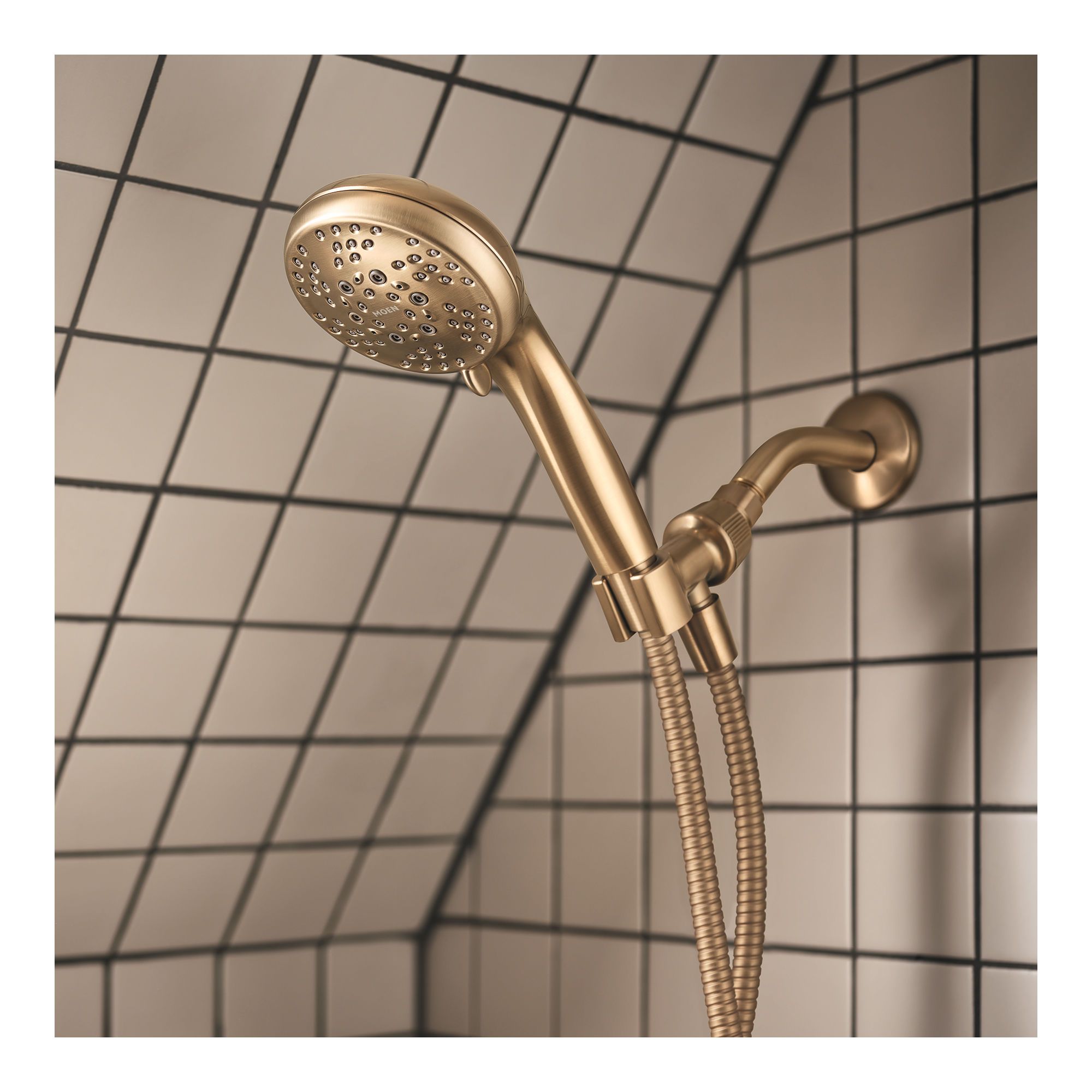 Faucet Tub/Shower – Beric – Bronzed Gold from MOEN | BMR