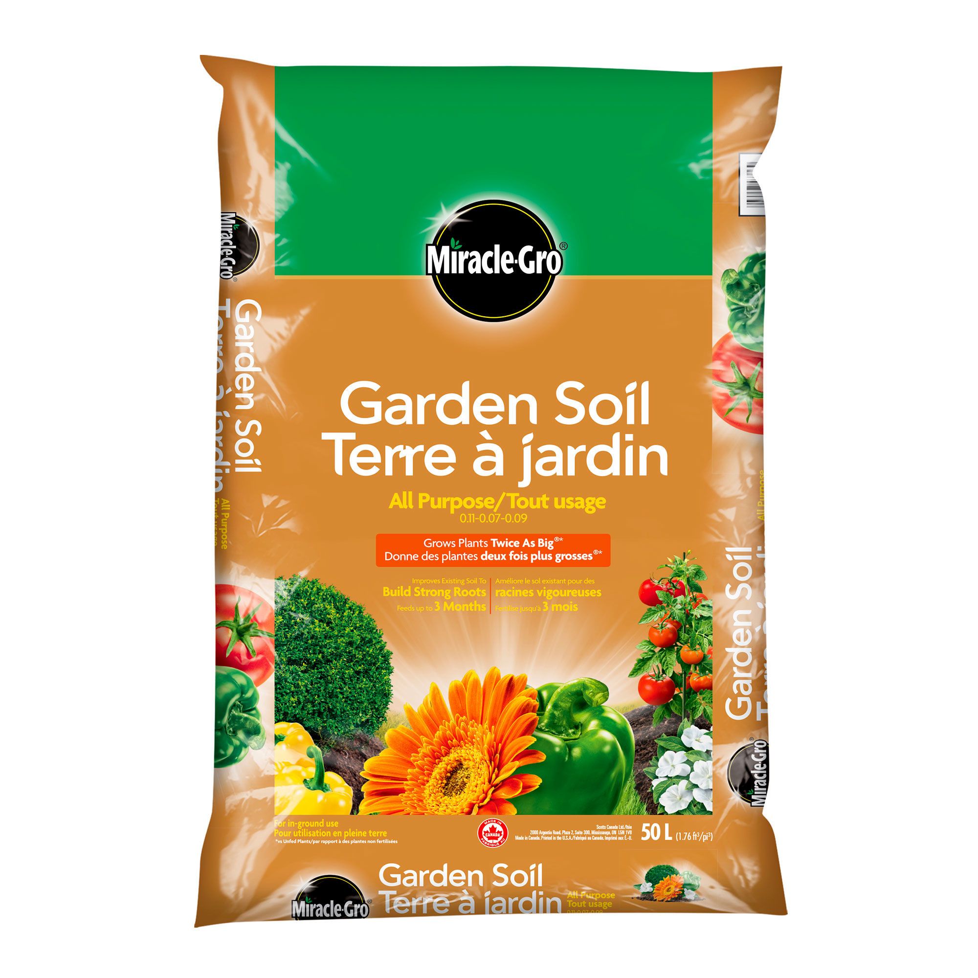 Garden Soil – All Purpose - 50 L from MIRACLE-GRO | BMR