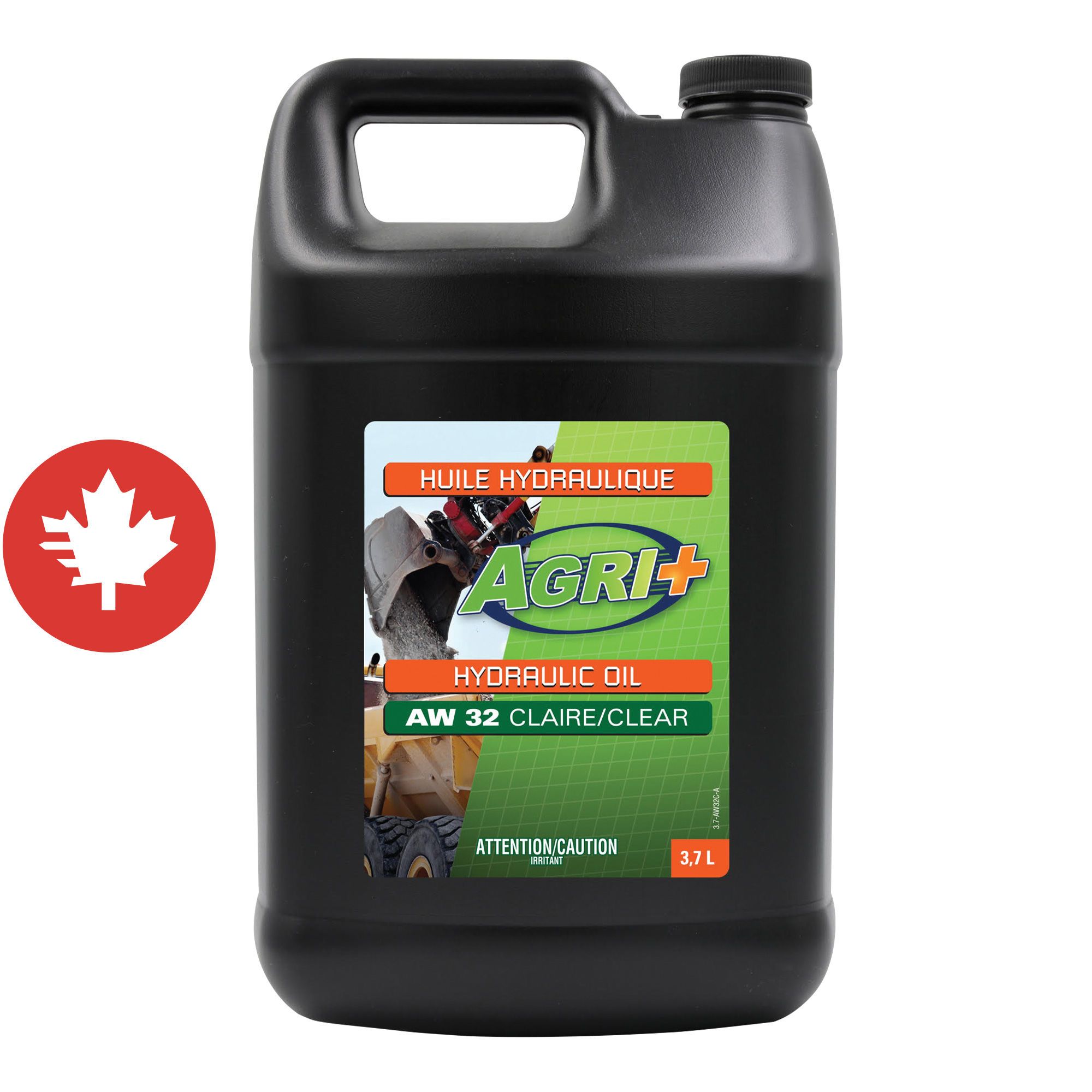 Huile hydraulique, AW 32, claire, 3,7 l de AGRI+ | BMR