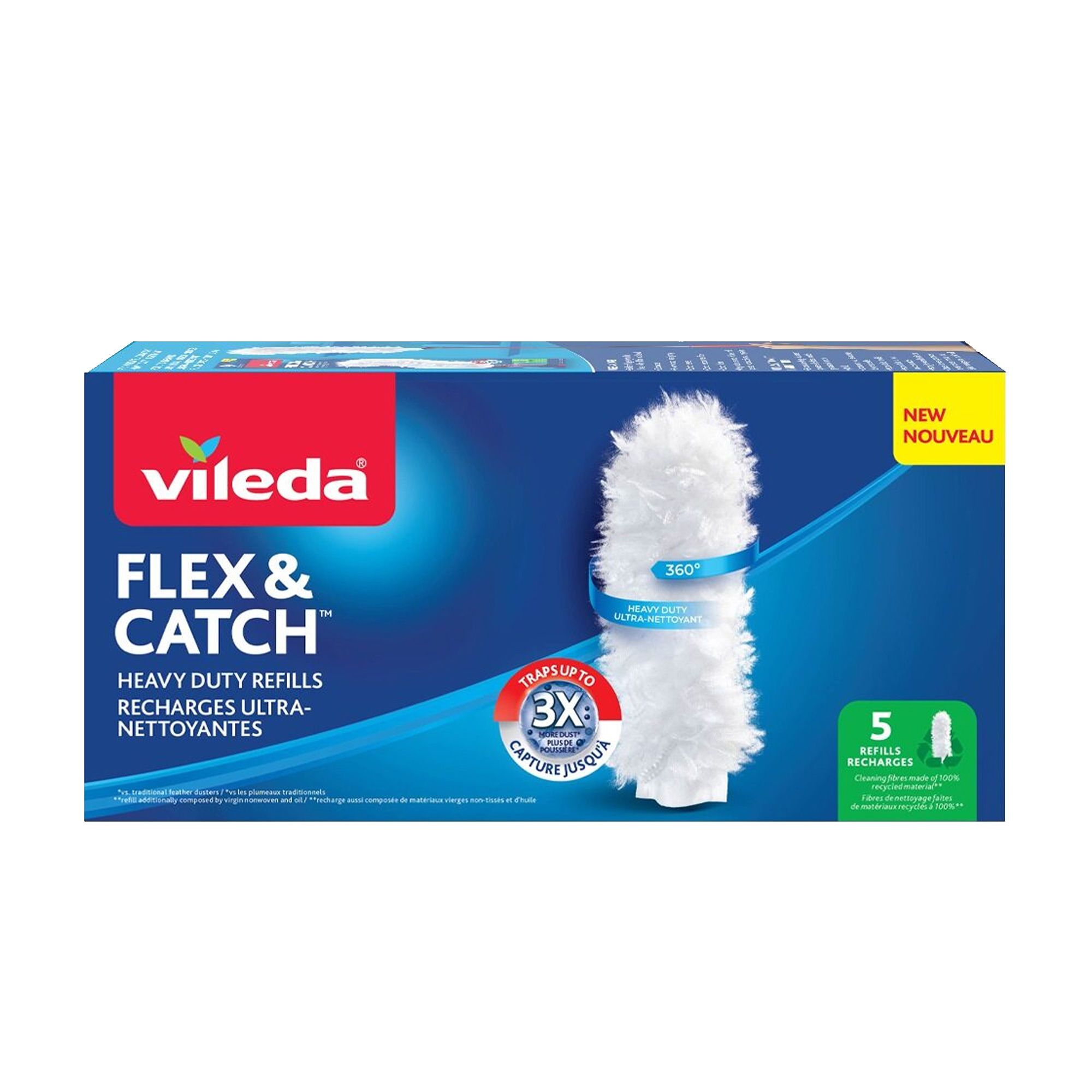 Heavy Duty Refill - Flex&Catch - 5/pkg from VILEDA | BMR