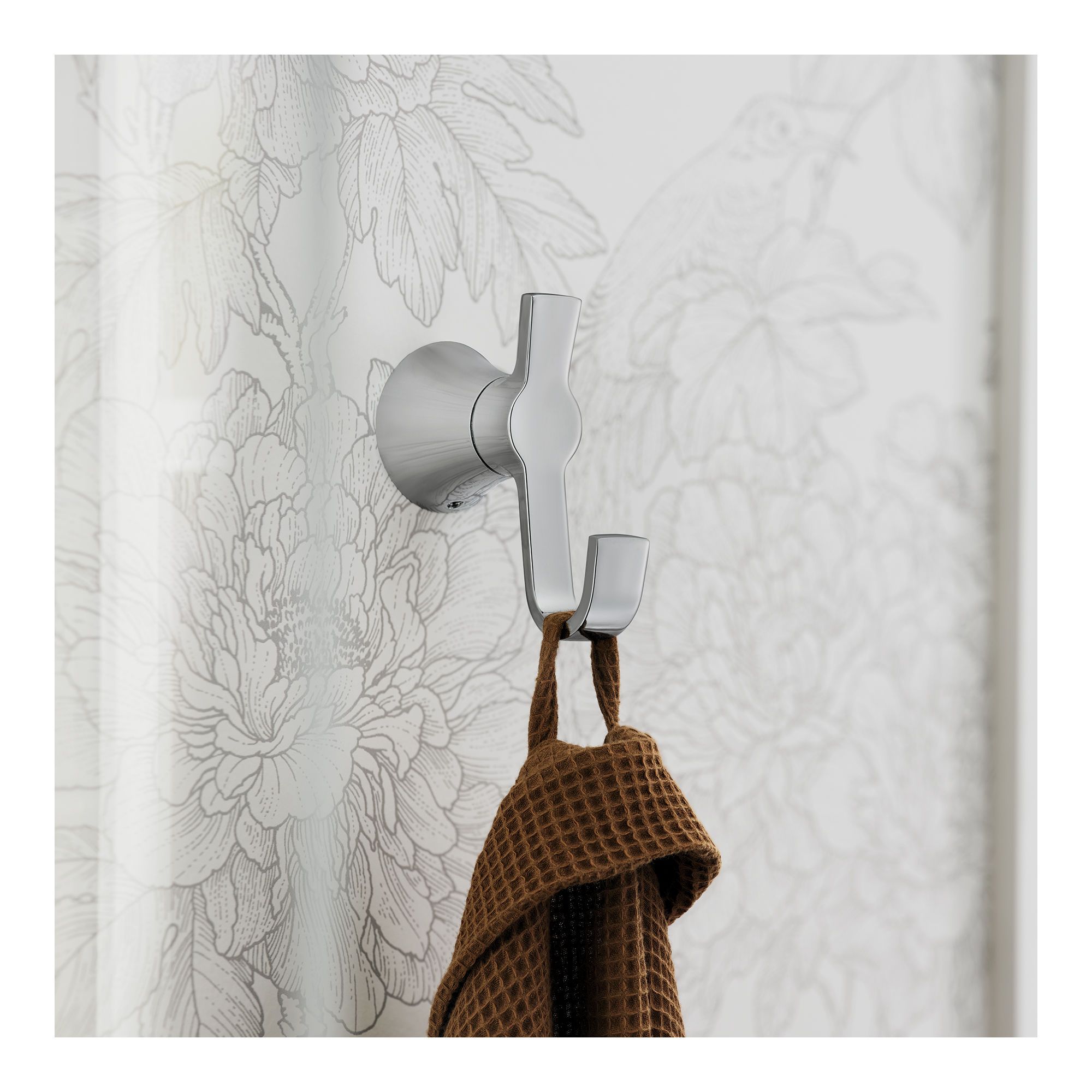 Crochet simple Mikah, chrome de MOEN | BMR