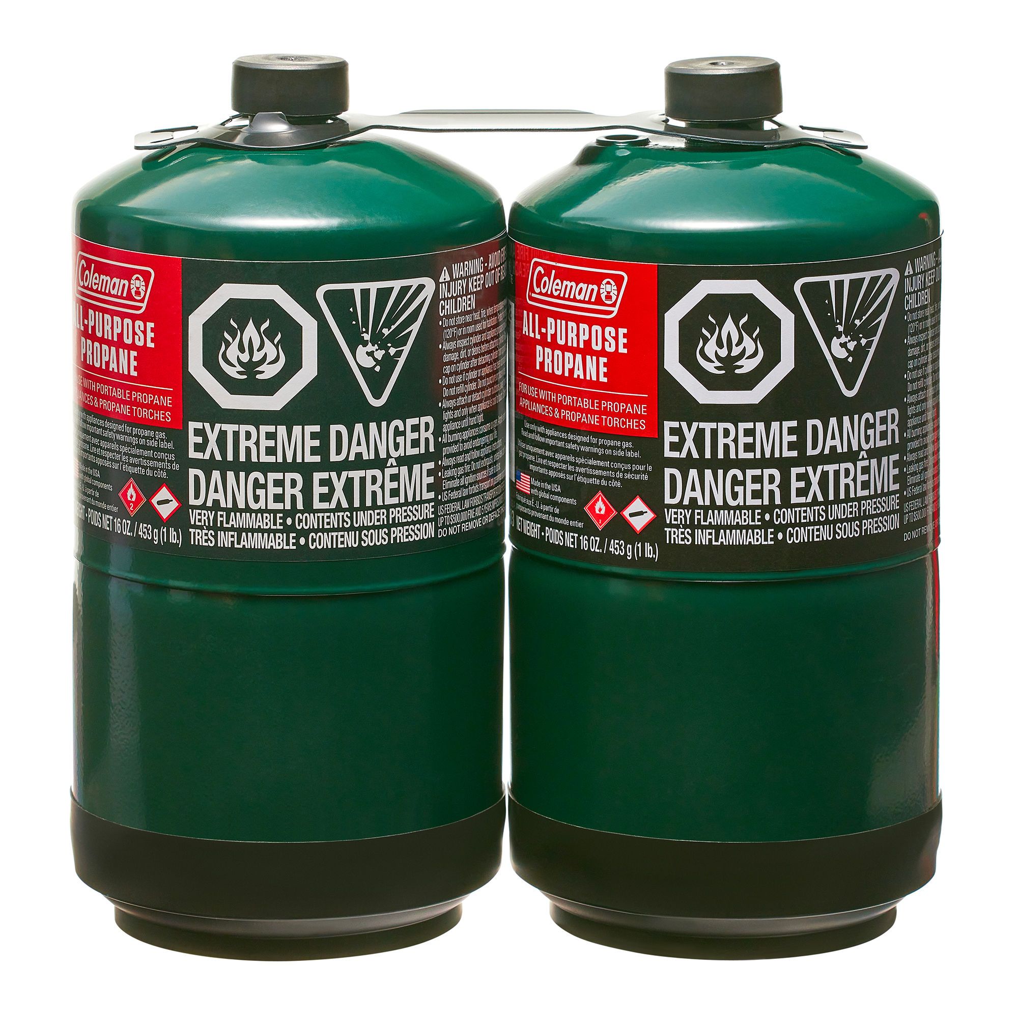 Bouteille de propane, 16 oz, 2/pqt de COLEMAN | BMR