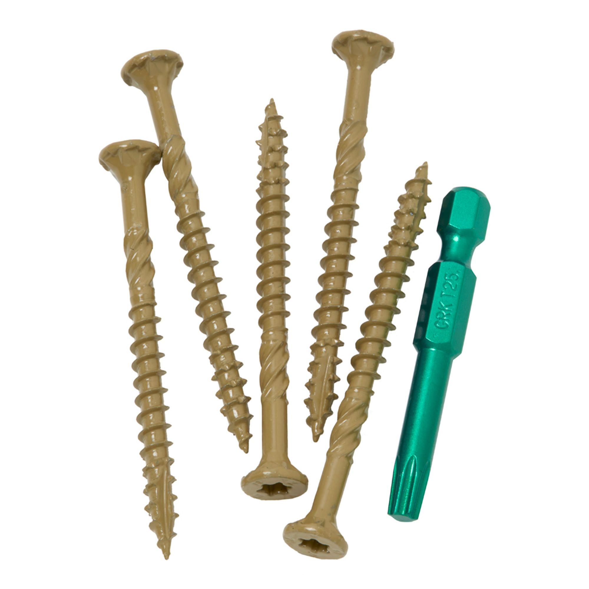 Vis, Deck Elite, #10 x 2 1/2", 1 000/pqt de GRK | BMR