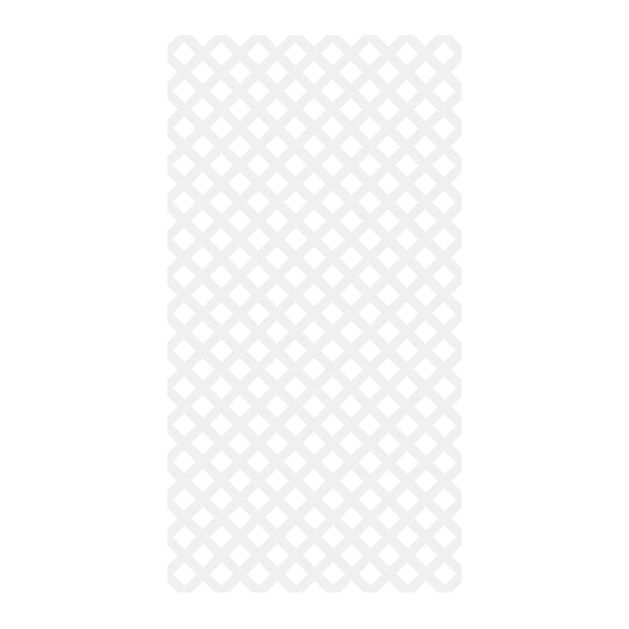 Treillis, Classique, PVC, blanc, 4’ x 8’ de BARRETTE | BMR