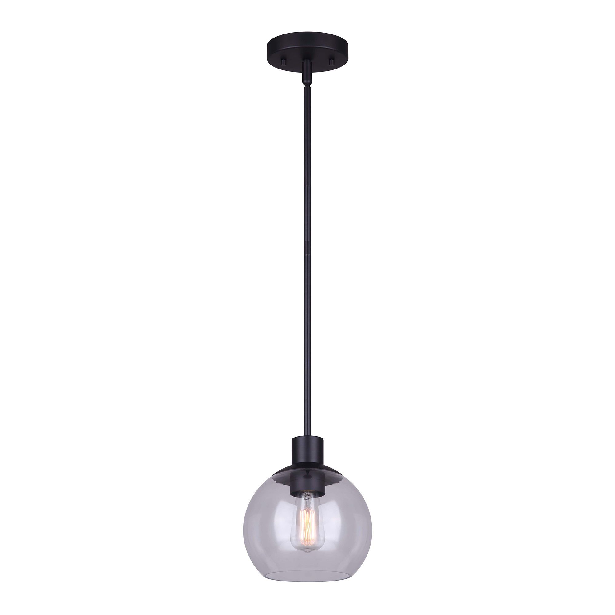Luminaire suspendu Esffera, 7", noir de OPAZ | BMR