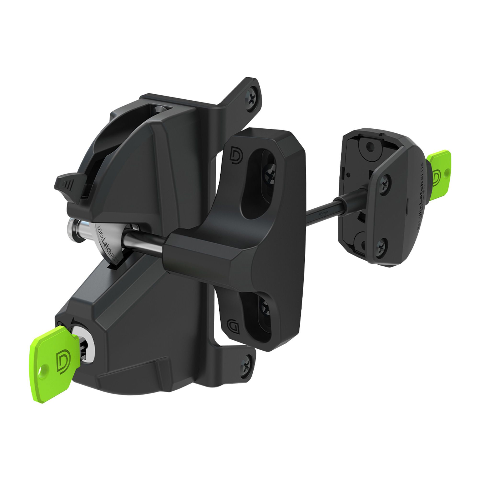 Lock Key – Robust – Double Side – Black - 5 1/8" from ONWARD | BMR