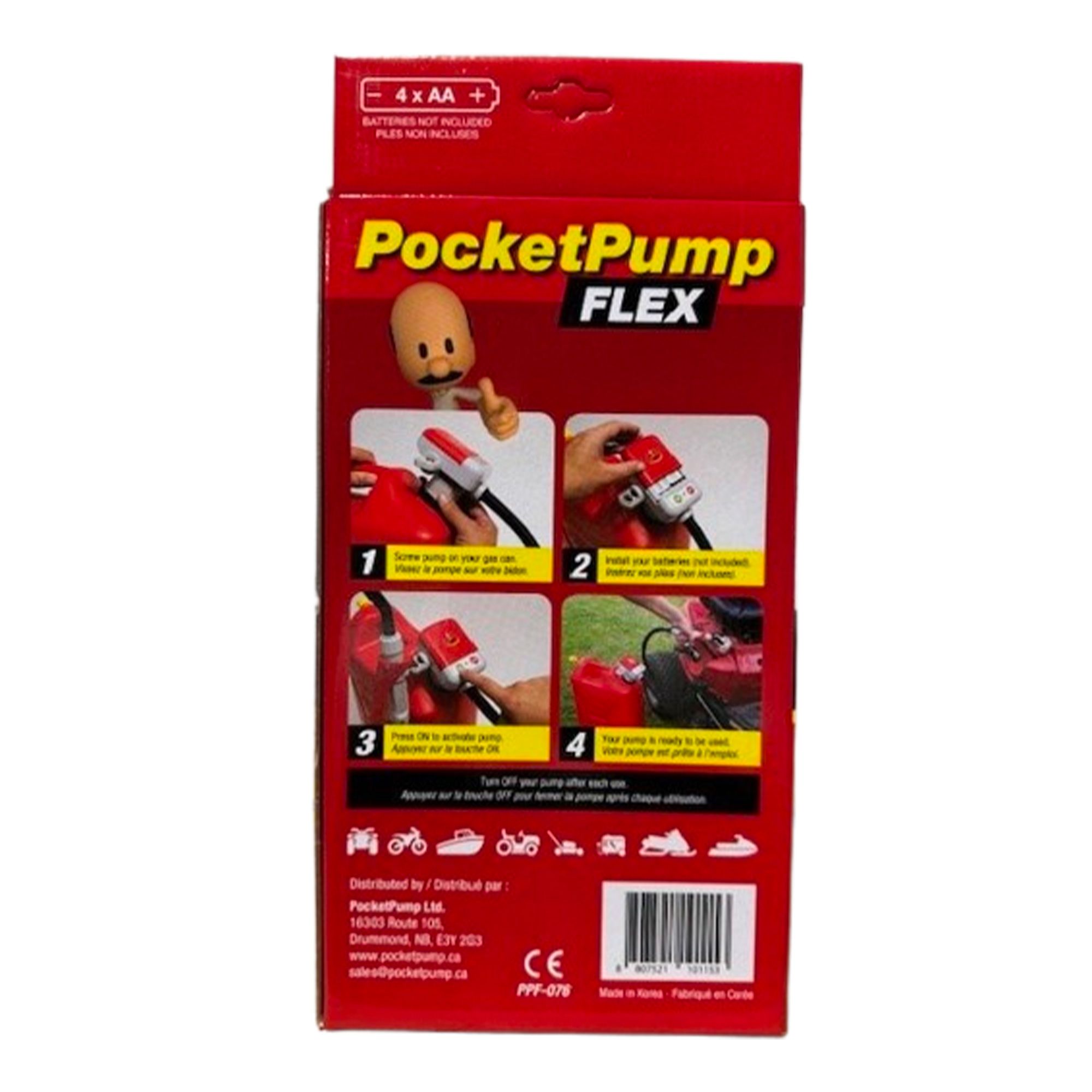 Flexible Pump - Pocket Pump Flex from POCKET PUMP | BMR
