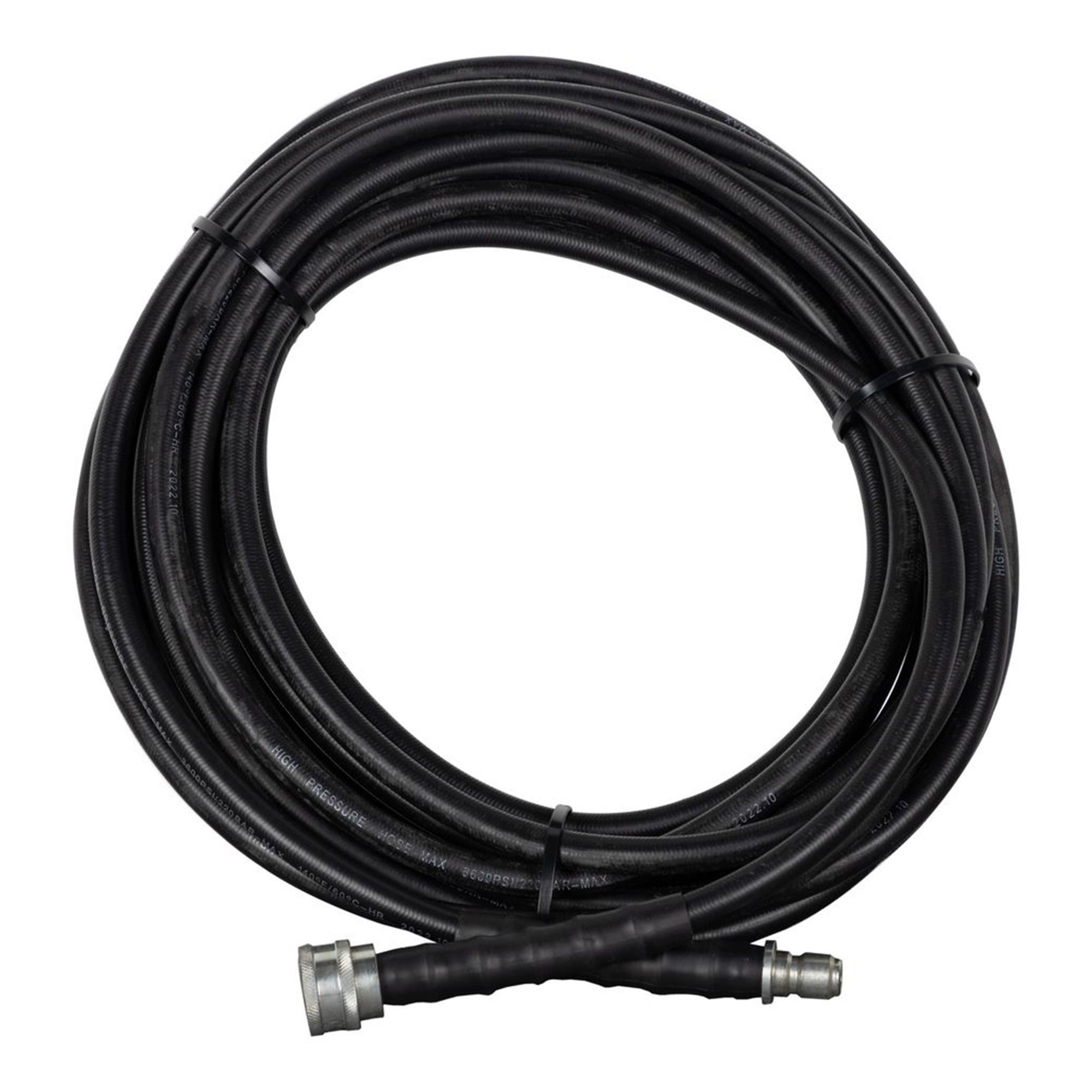 Hose, PVC, Quick Connect - Black - 4 000 PSI - 35' x 1/4" from BE POWER ...