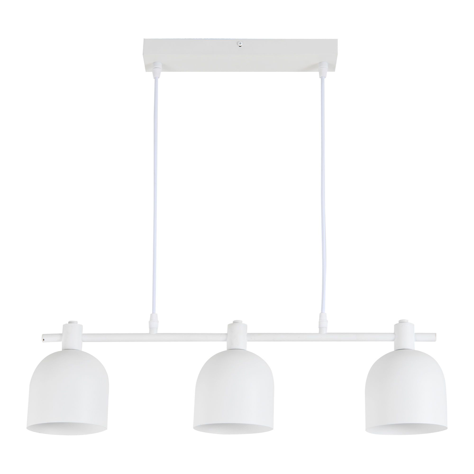 Luminaire suspendu, 3 lumières, Floki, blanc, 60 cm de OPAZ | BMR