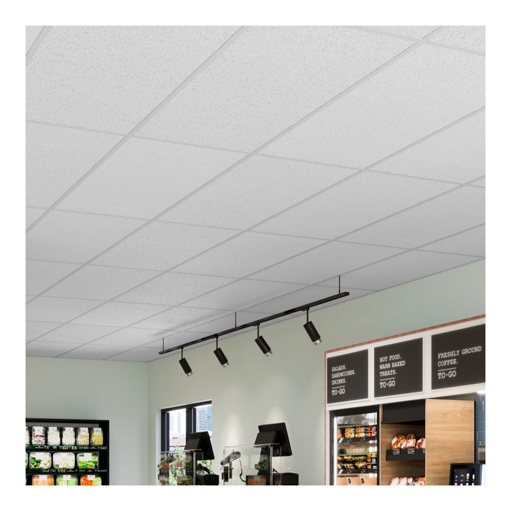 Ceiling Tile – Tabaret – 2’ x 4’ – 12/pkg from CGC | BMR