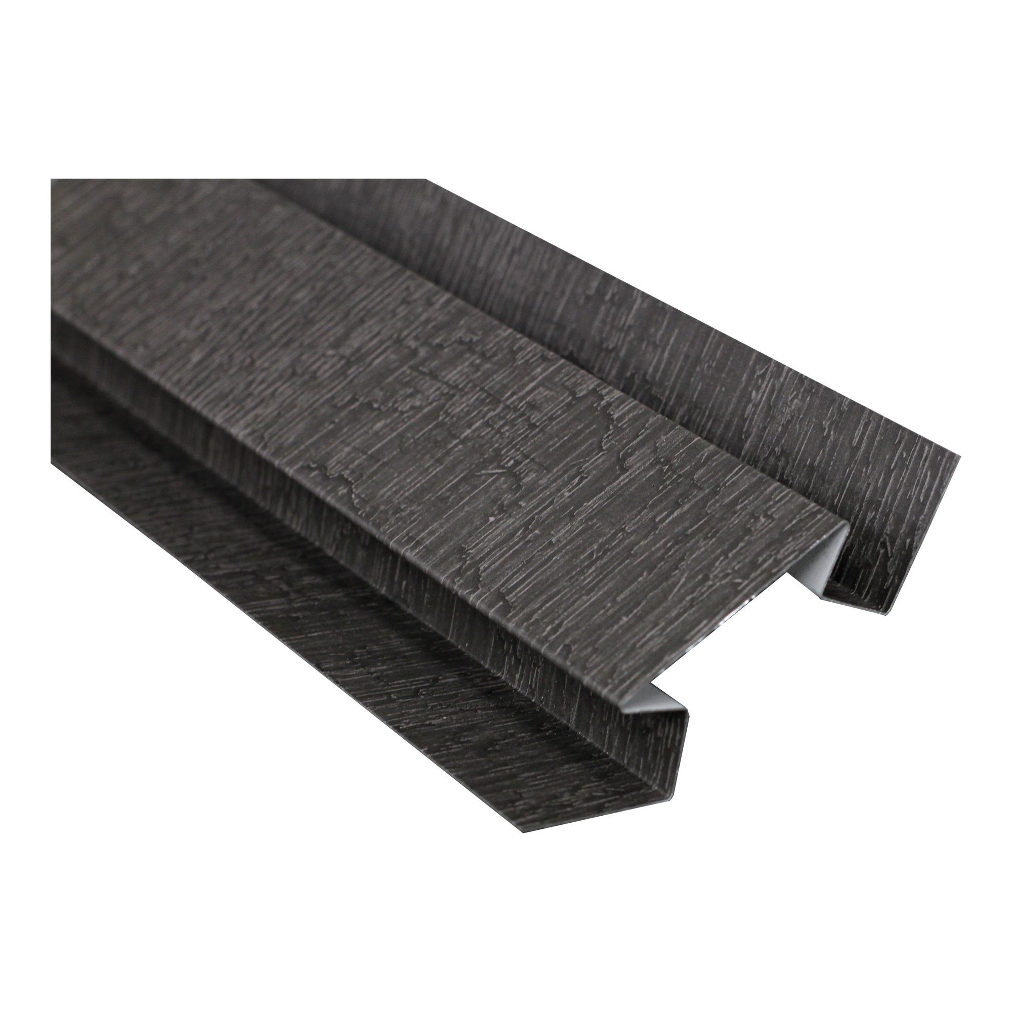 Inside Corner Trim for Siding - 1" x 10' - Charcoal | BMR