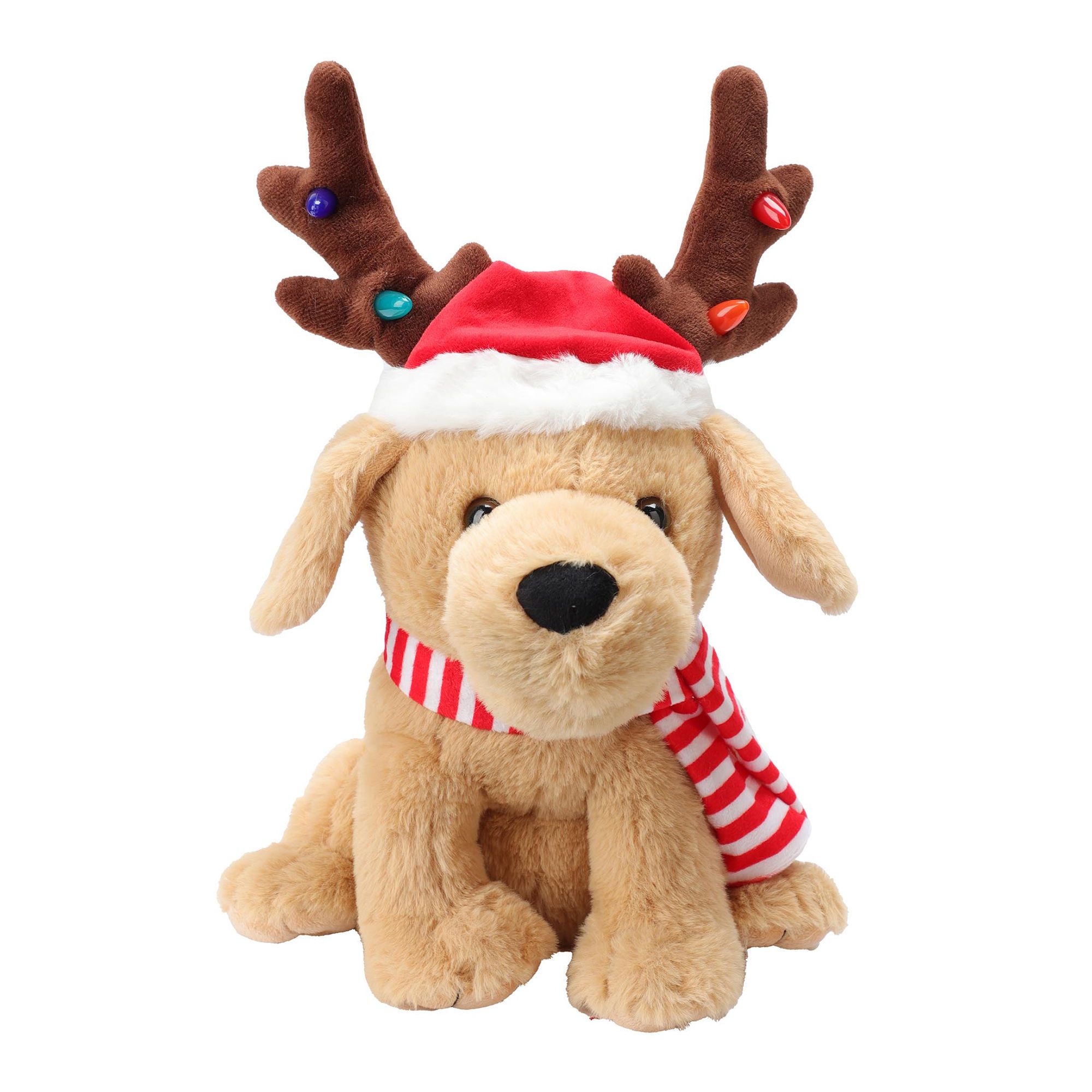 Animated Holiday Plush – 14.17" – Music & Lights from DANSON | BMR