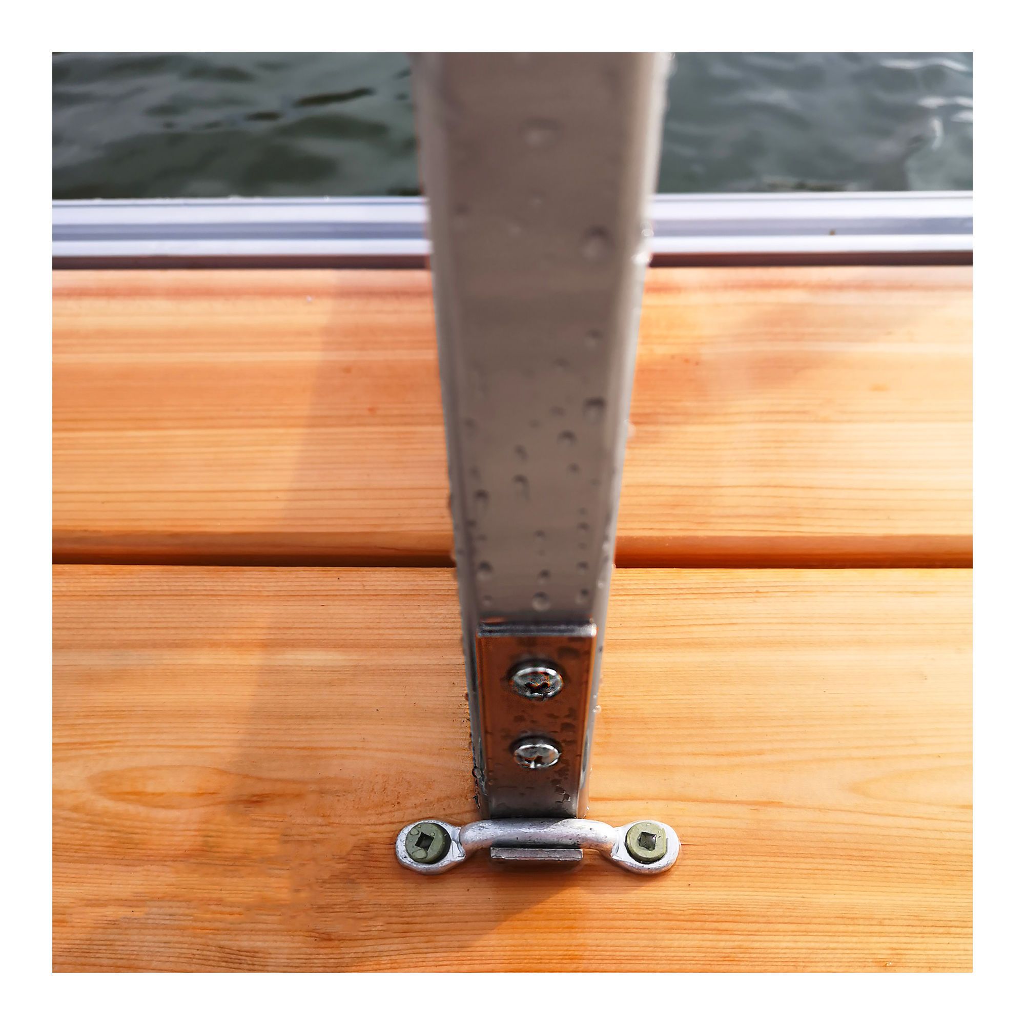 Dock Ladder – 3-Step – Aluminum from MULTINAUTIC | BMR