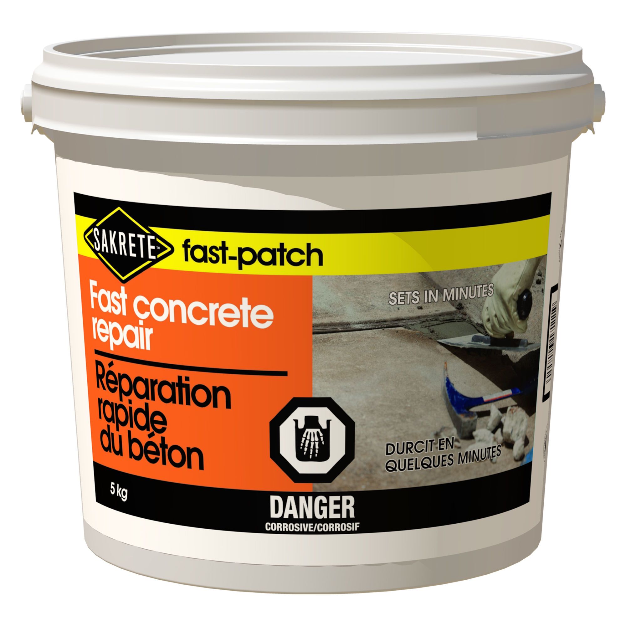 Fast-Patch Concrete Repair Mix, 5 kg from SIKA | BMR