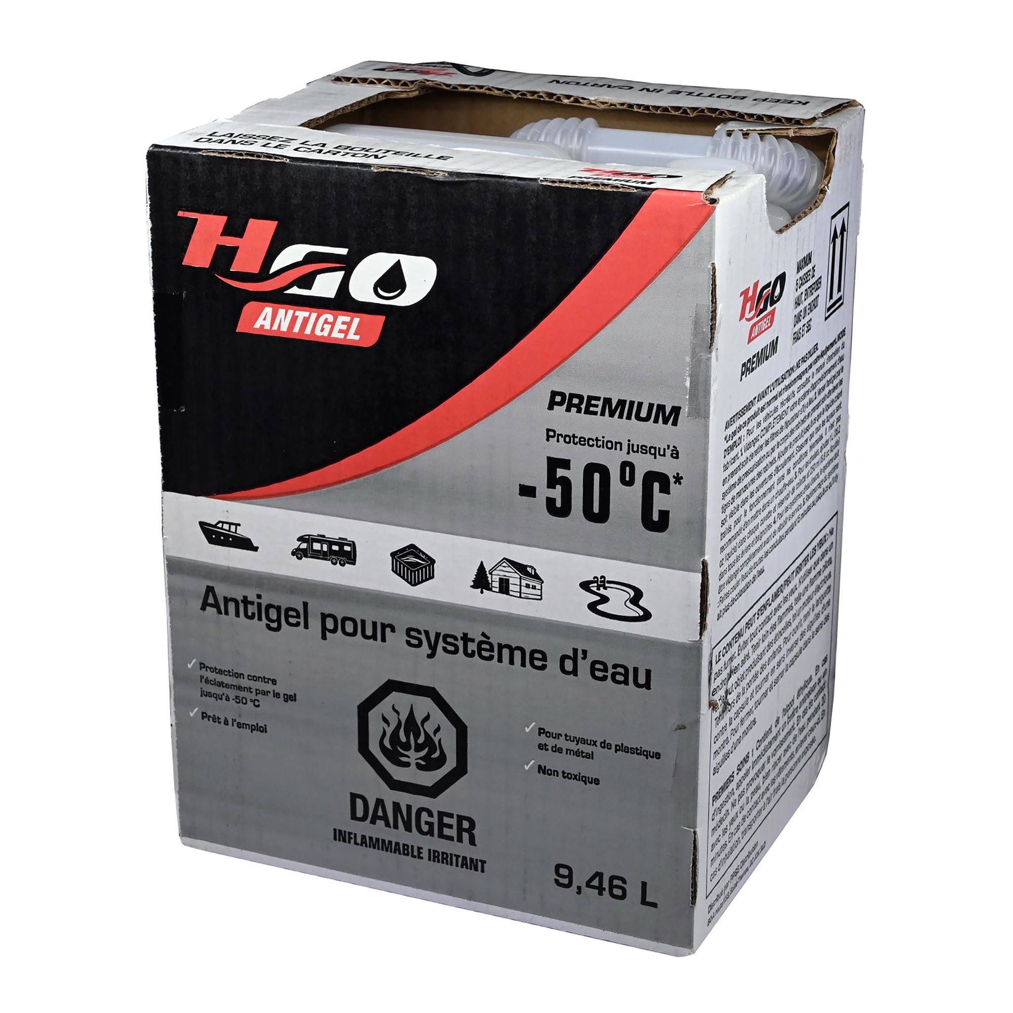 Water System Antifreeze, Non-Toxic, 9.46 L from H-GO | BMR