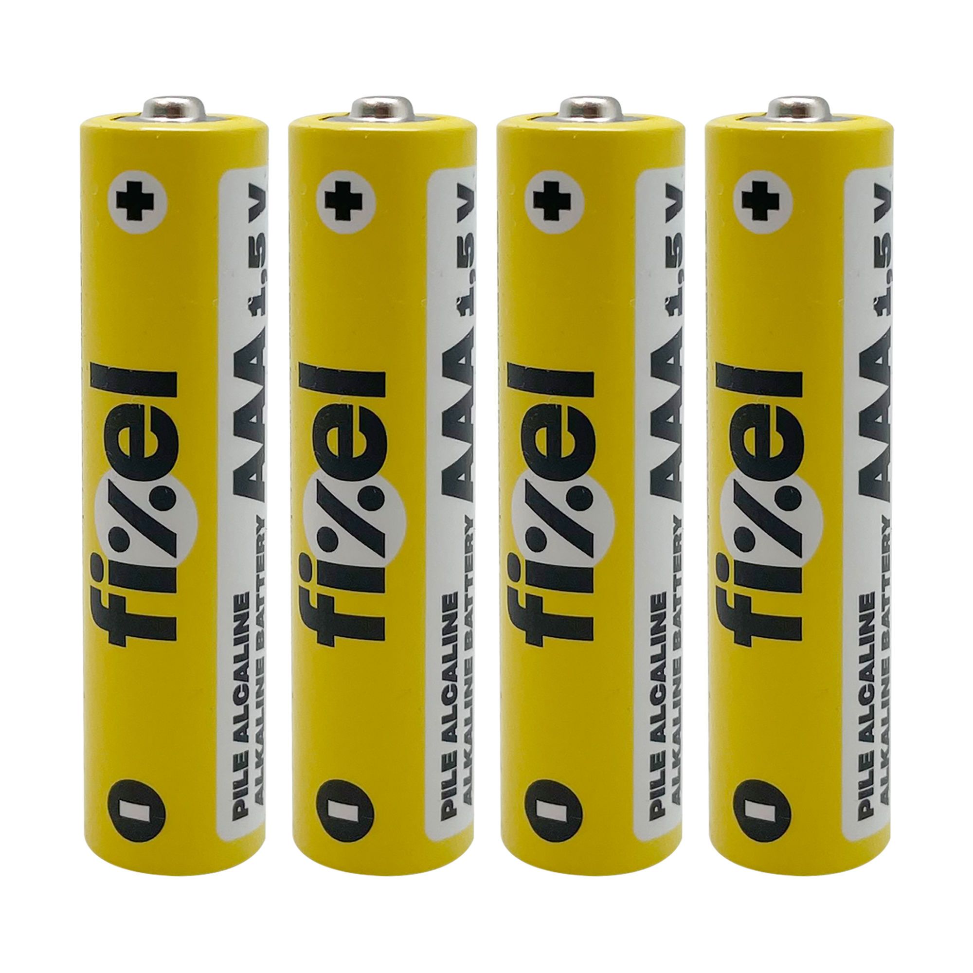 AAA Alkaline Batteries – 1.5V – 4/Pkg from FIXEL | BMR