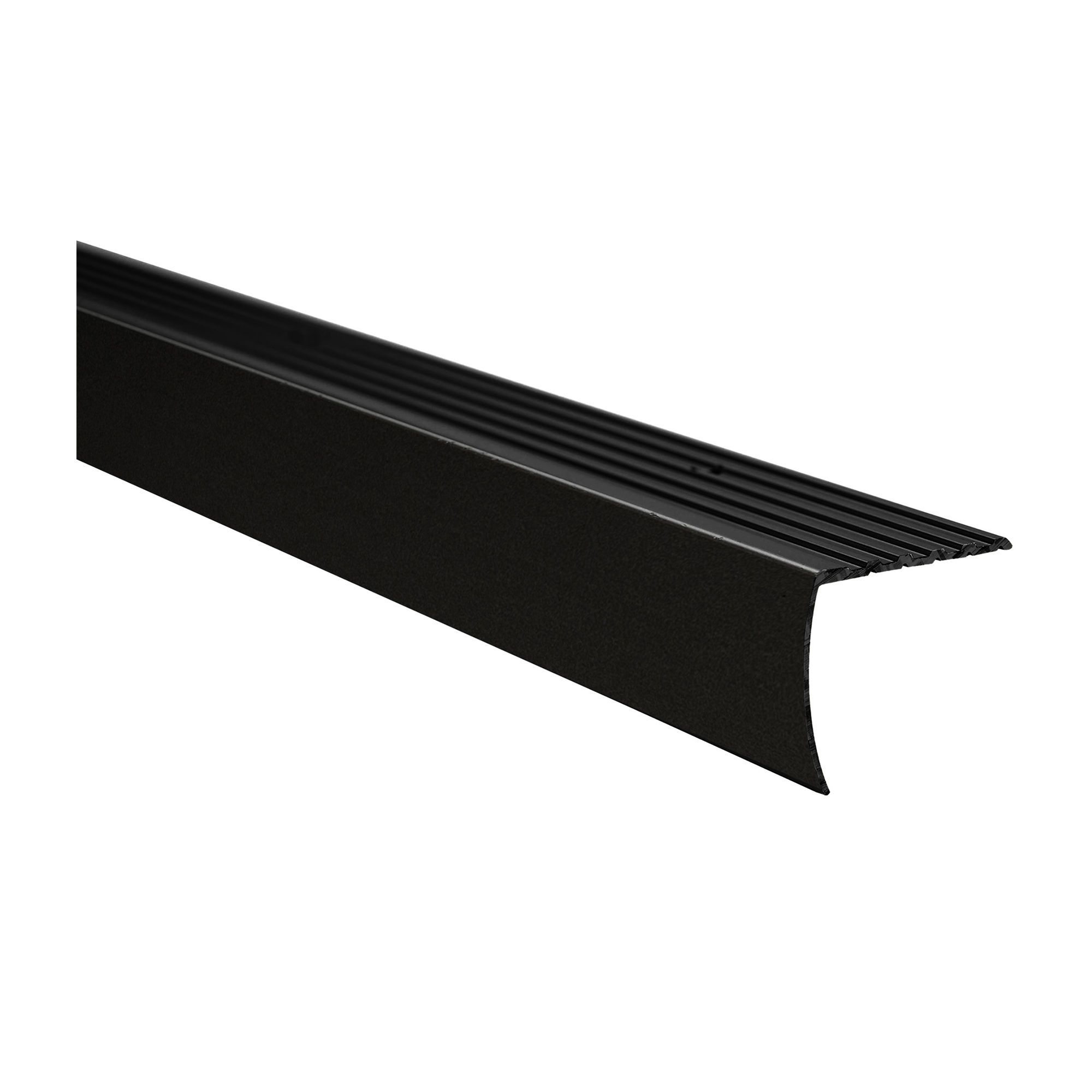 Stair Nosing – Aluminum – 1 1/8" Drop x 36" – Matte Black from LOXCREEN ...