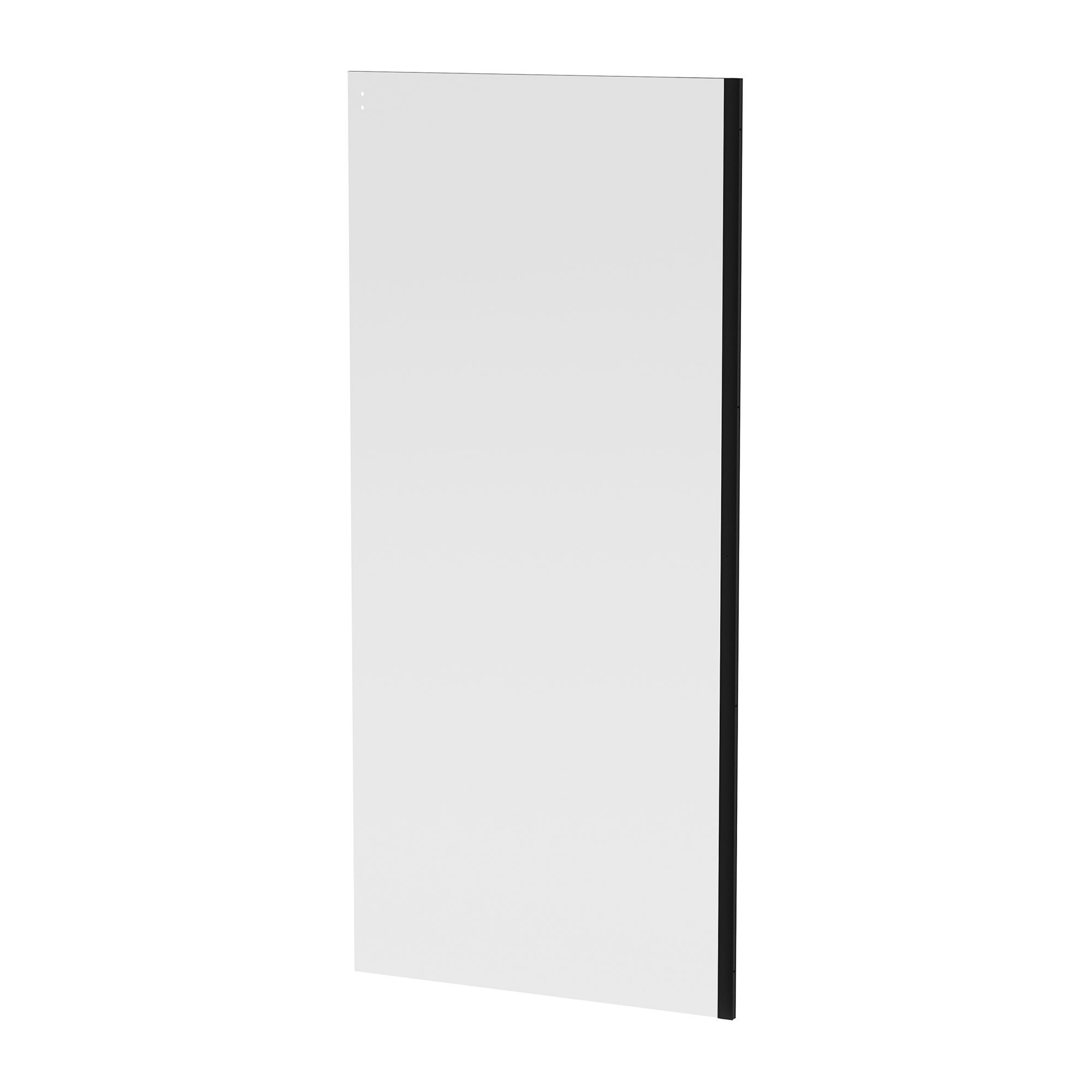 Shower Side Panel – Frameless – 32" x 78" – Matte Black Finish from ...