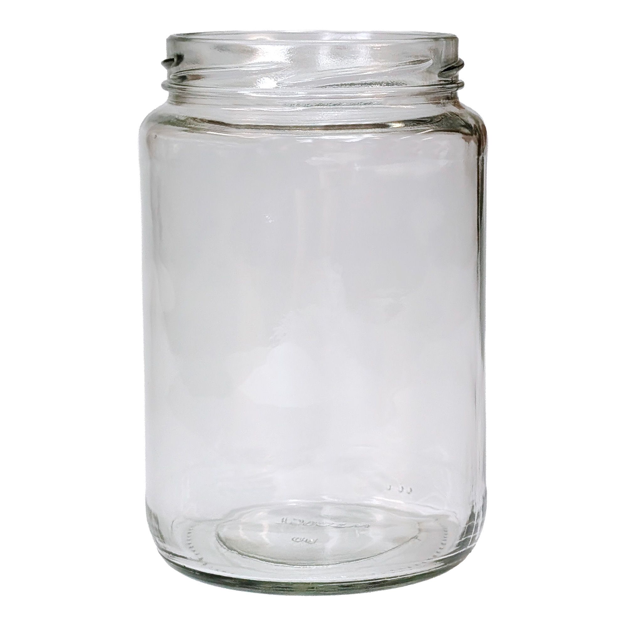 Short Round Glass Jars - 82 mm TW - 12 x 750ml | BMR