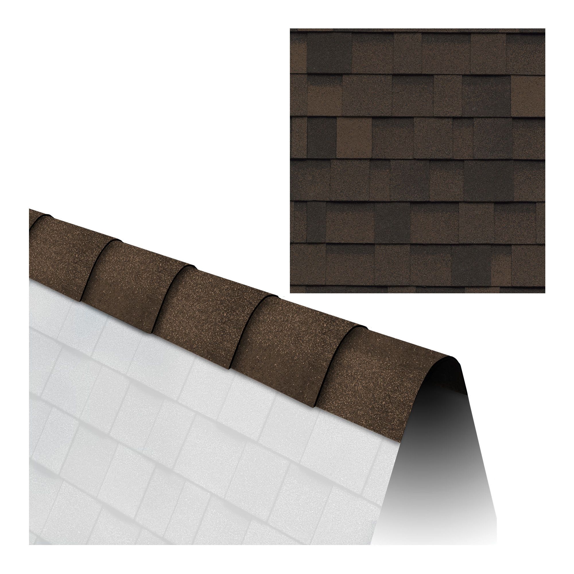 Hip & Ridge 12, Shingle Cap, Shadow Bron from IKO INDUSTRIES | BMR