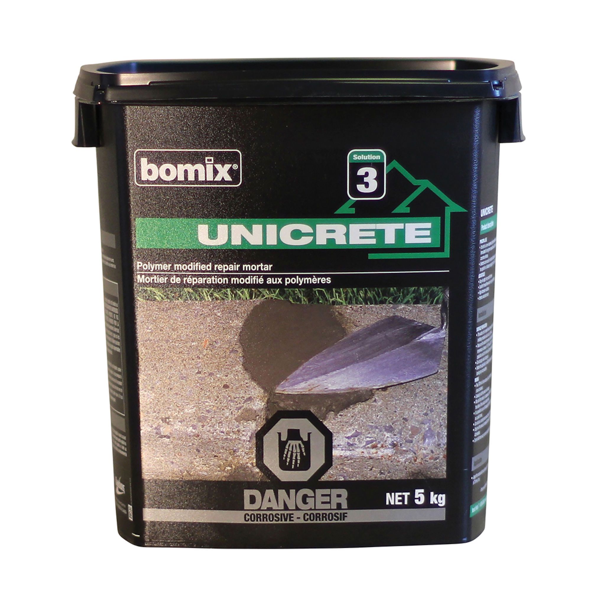 UNICRETE Polymere Modified Repair Mortar from BOMIX | BMR