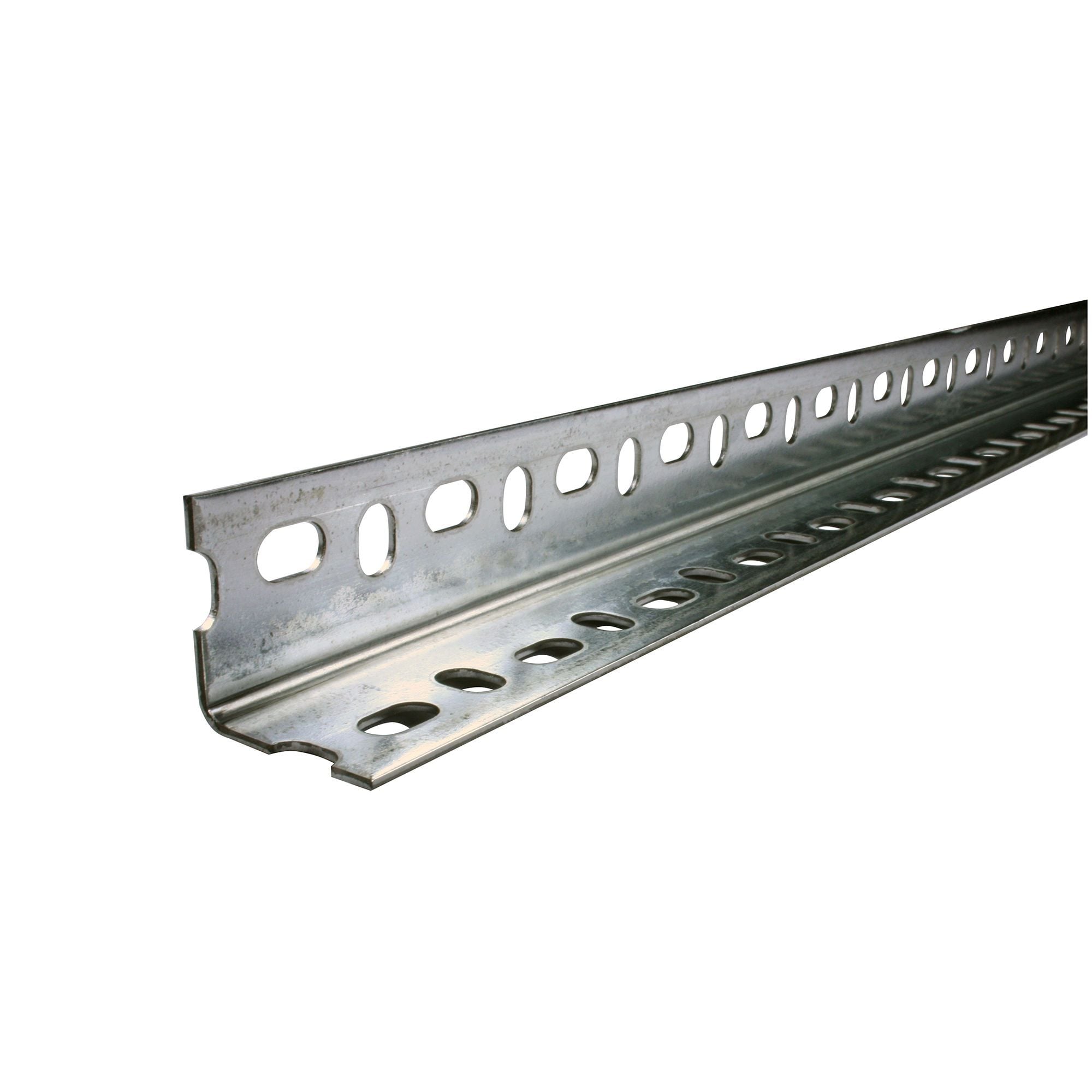 Galvanized slotted angle - 1 1/2" x 72" | BMR