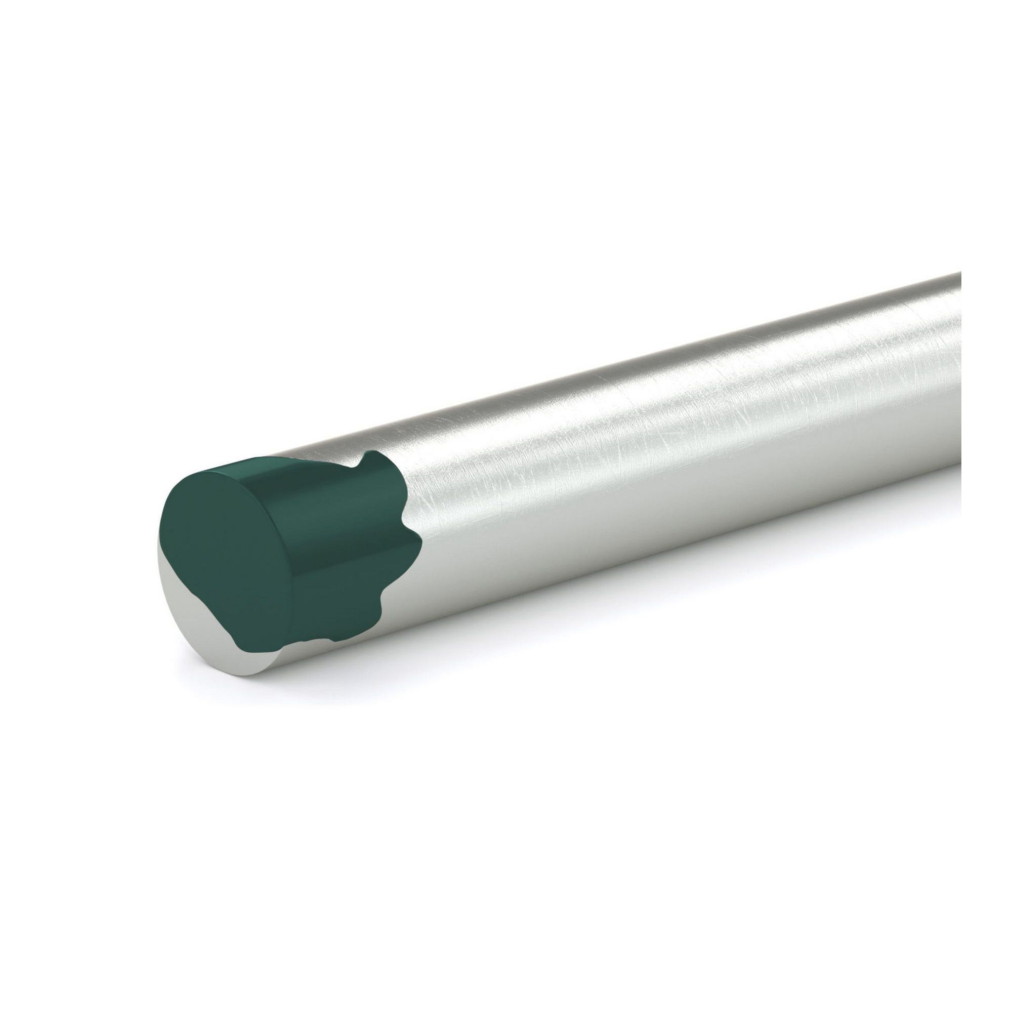 Unthreaded Rod - Green - 3/16" x 36" from RELIABLE | BMR