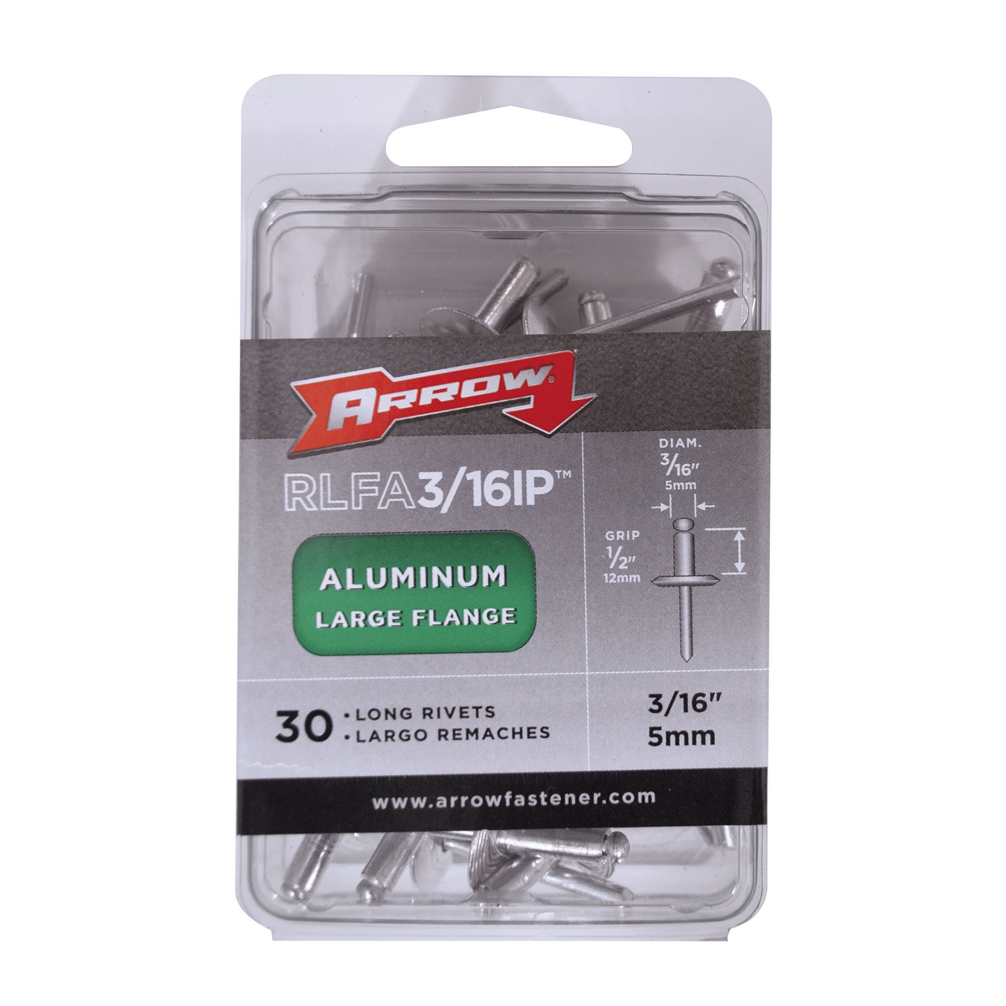 Large flange rivet from ARROW | BMR