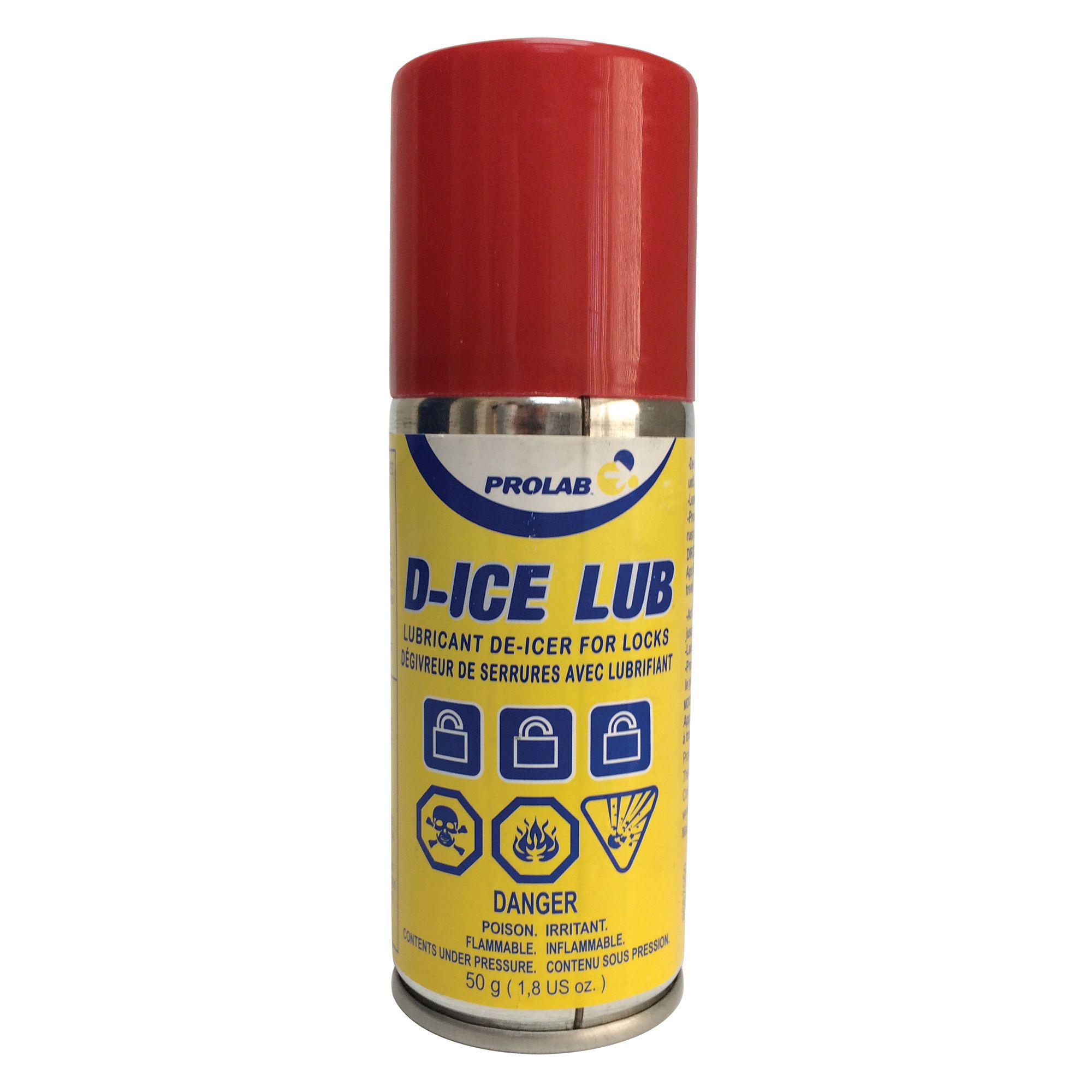 D-Ice Lub lubricant de-icer for locks from PROLAB TECHNOLUB | BMR