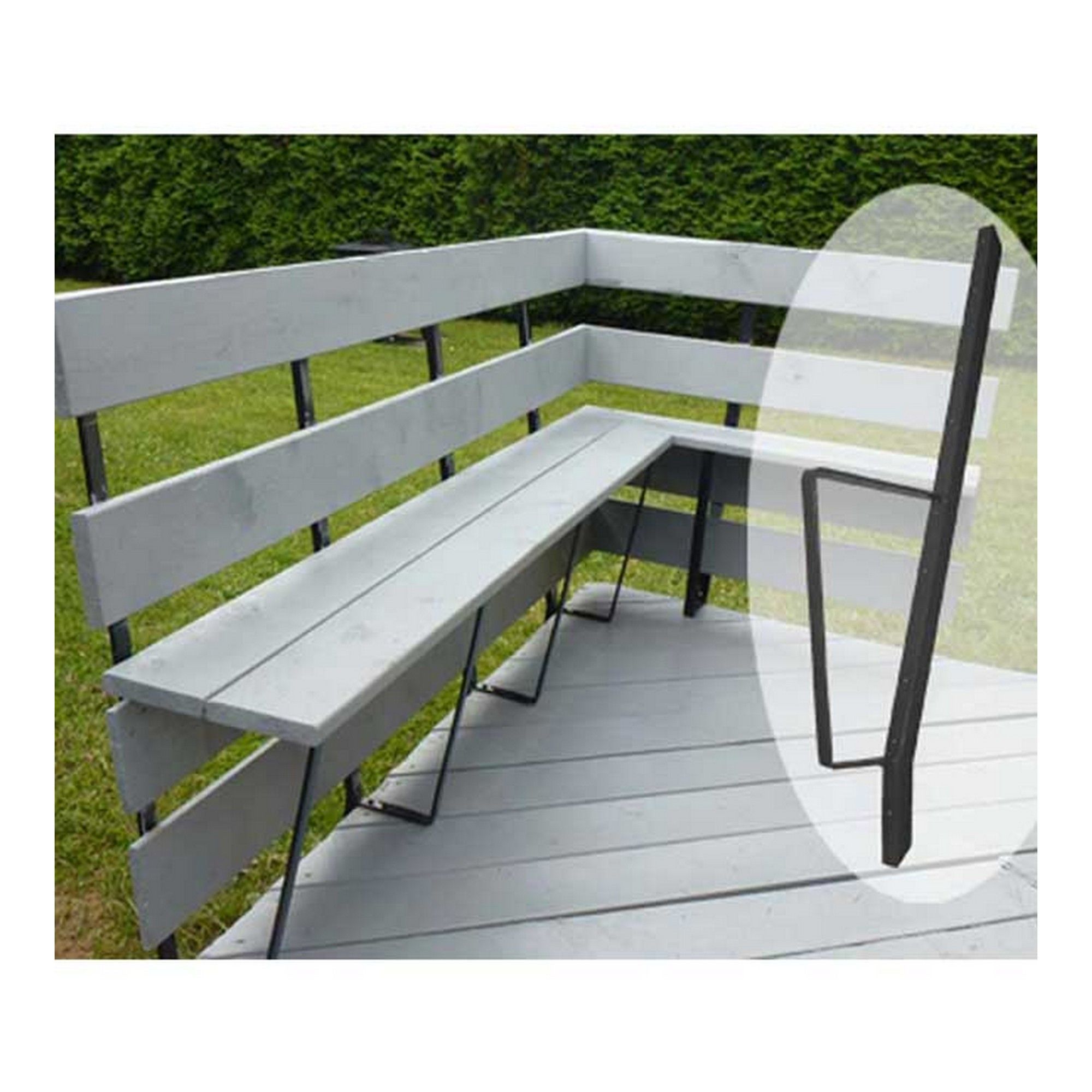 Bench Bracket - Black from PYLEX | BMR