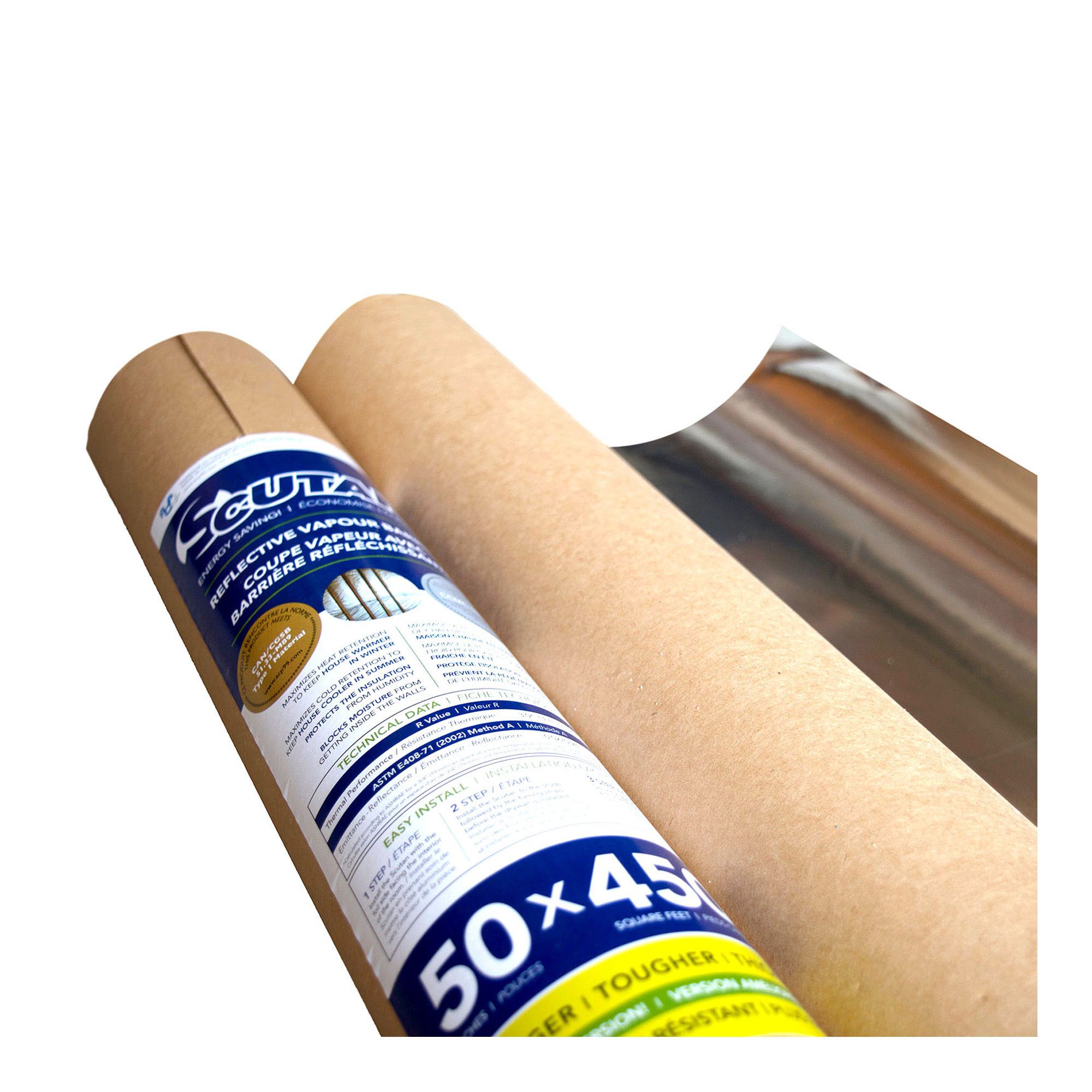 Aluminum vapor barrier - 50" x 108' from ATLANTIC COATED | BMR