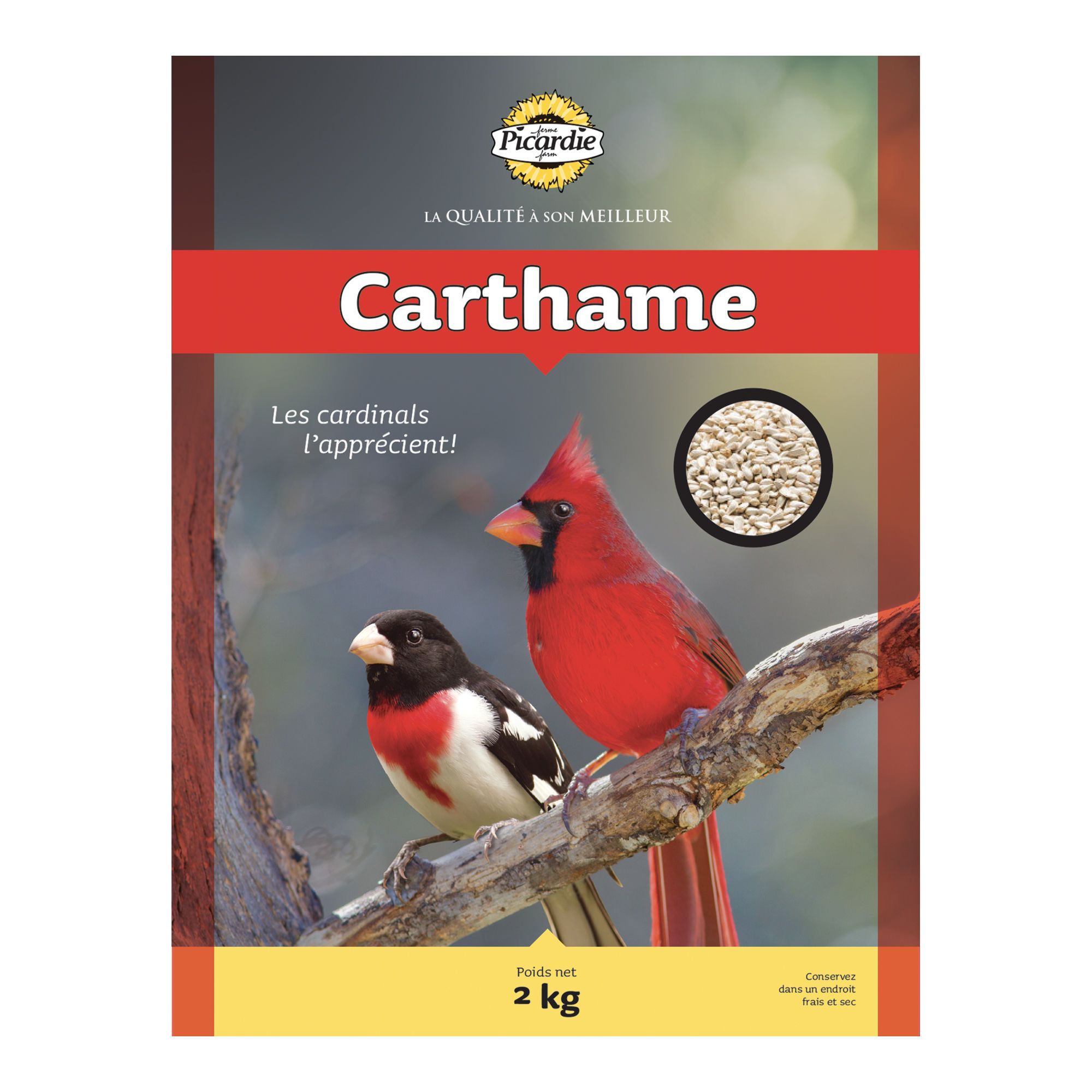 Graines de carthame, 2 kg de PICARDIE | BMR