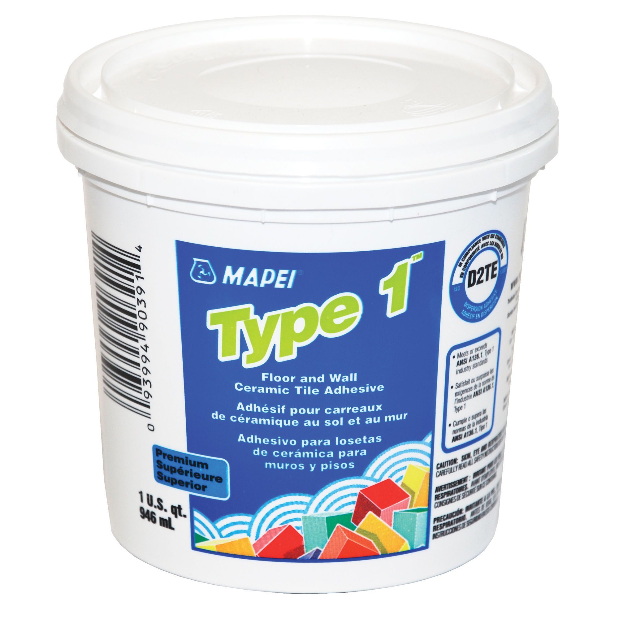 Type 1 organic adhesive from MAPEI | BMR
