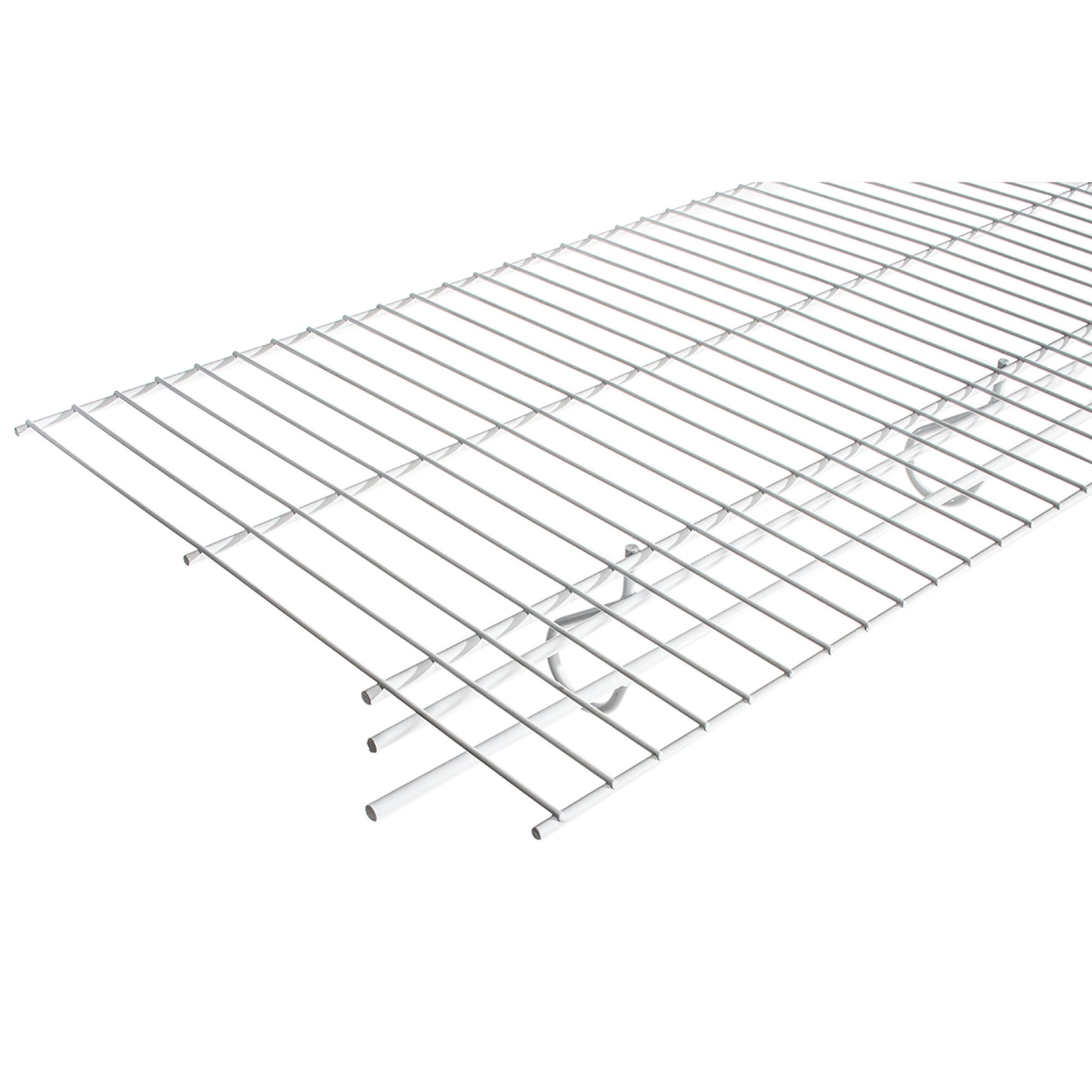 Wire Shelving - PS Model - Continuous Sliding Rod - 16" x 96" from ...