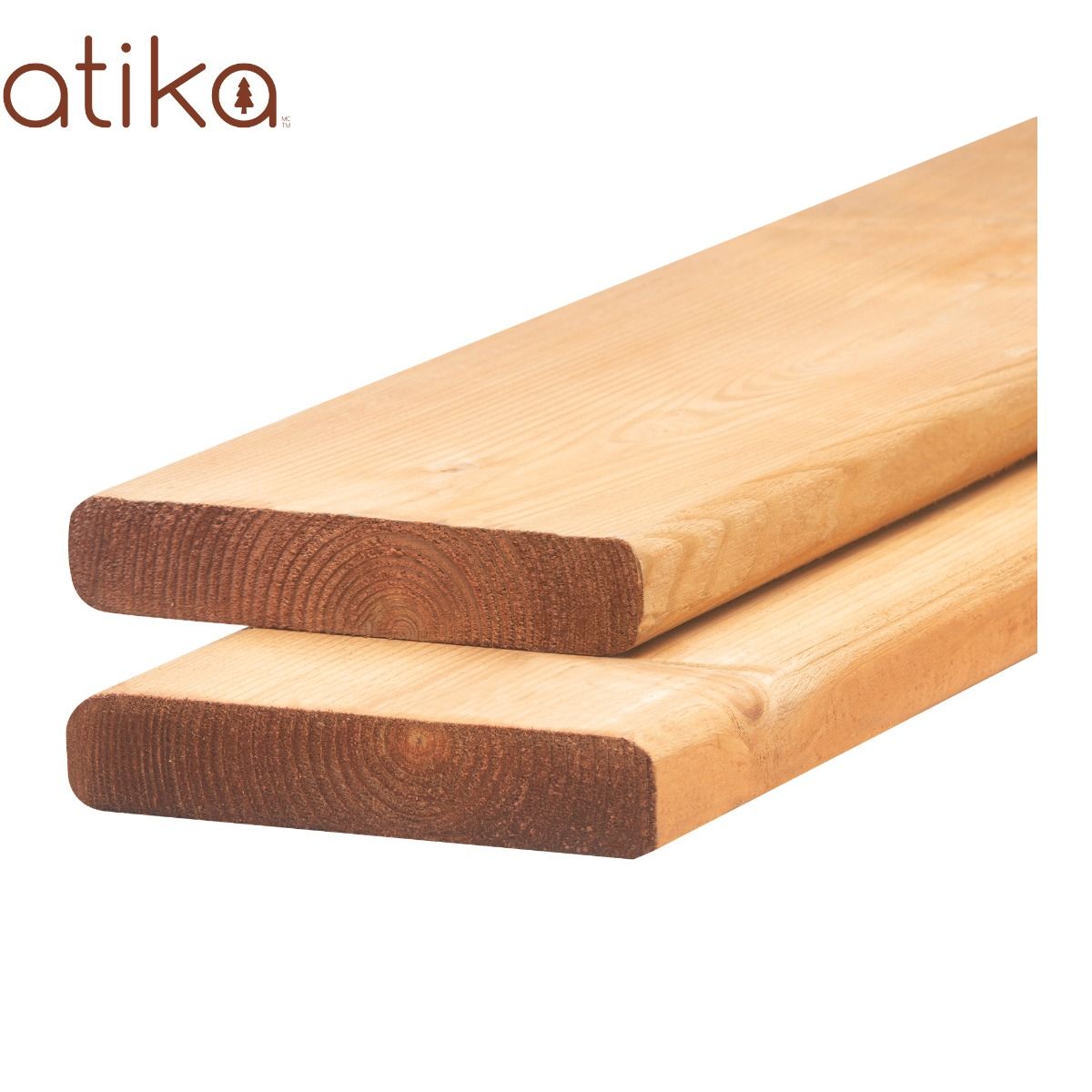 Bois Traité Brun 5 4 X 6 X 8 De Atika Bmr
